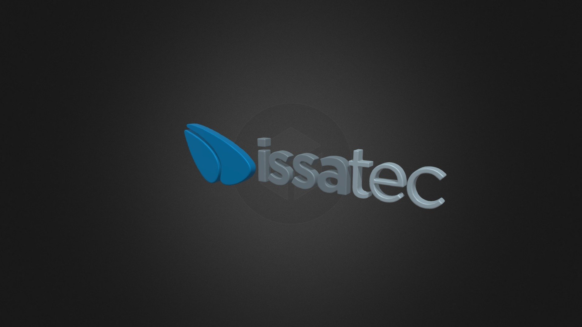 Logo Issatec - Download Free 3D model by ISSATEC_EG [3452799] - Sketchfab