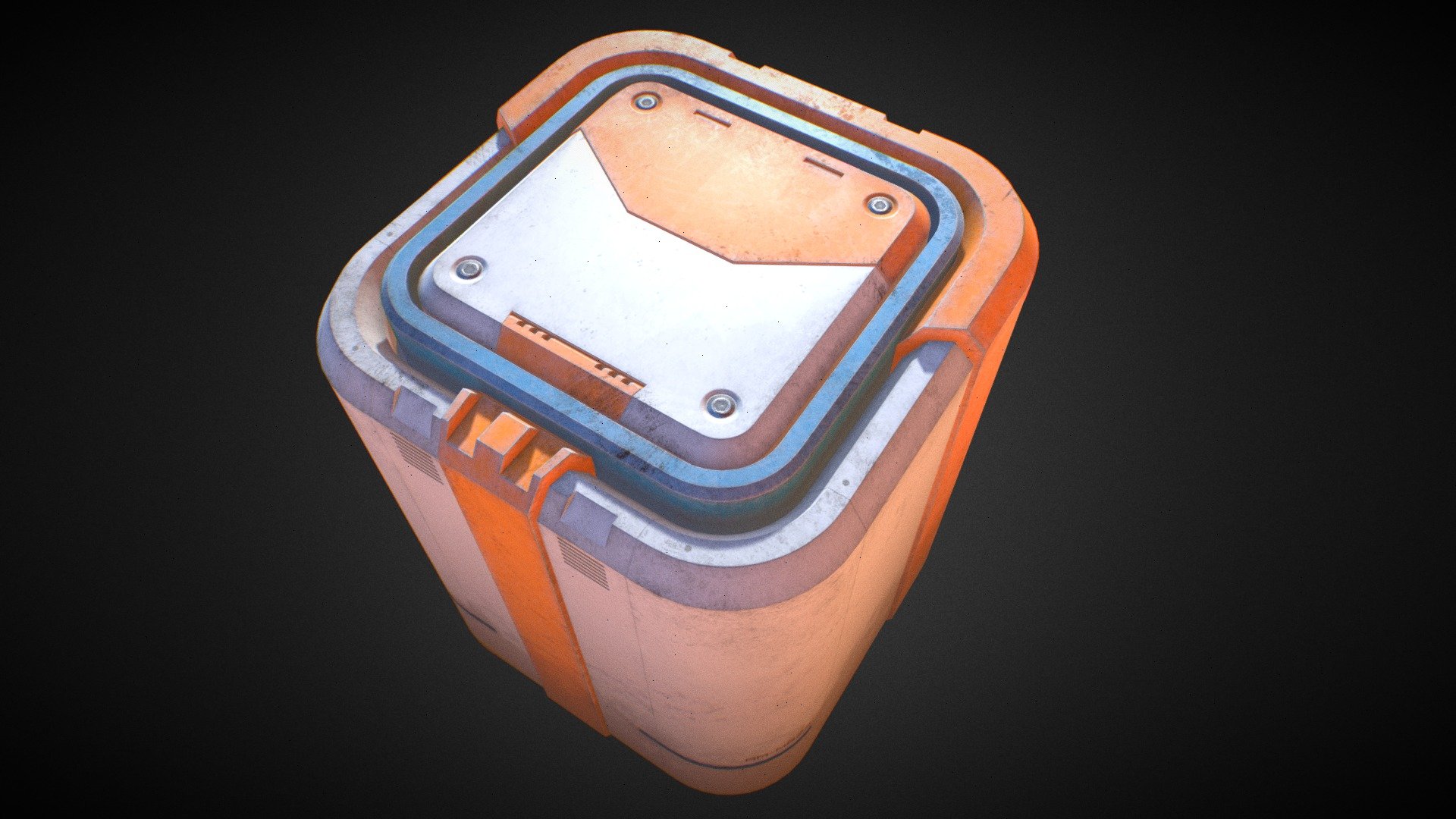Box - 3D model by agnesmichalska [3453a36] - Sketchfab