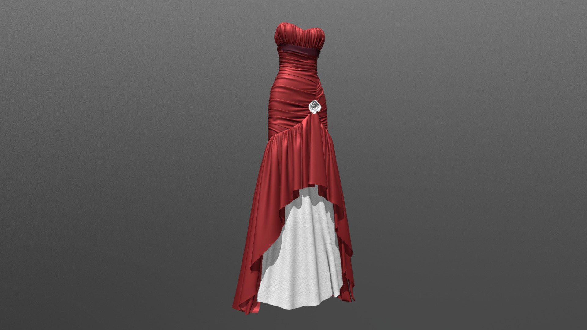 Dress - 3D model by DanielLapalme [345492f] - Sketchfab