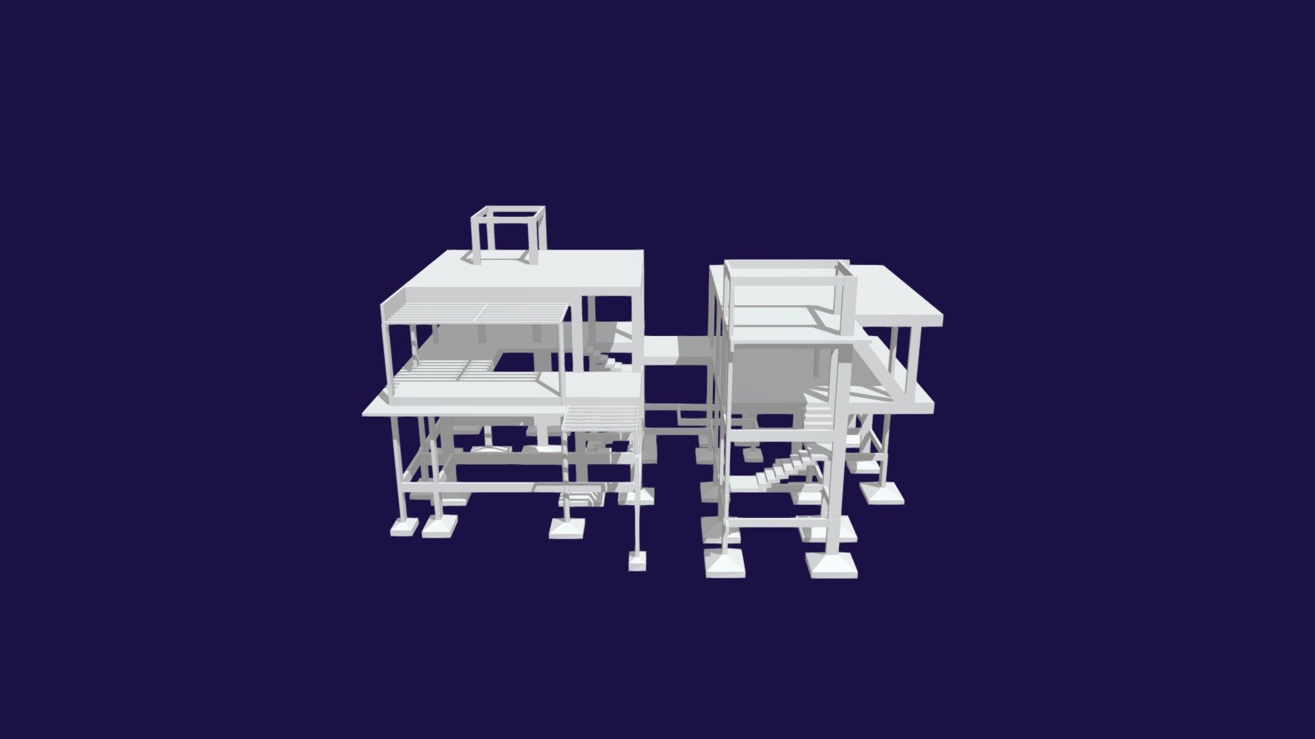 PROJETO ESTRUTURAL PERELOPES PAULO E LUCIANA-Vis - 3D model by Eng ...