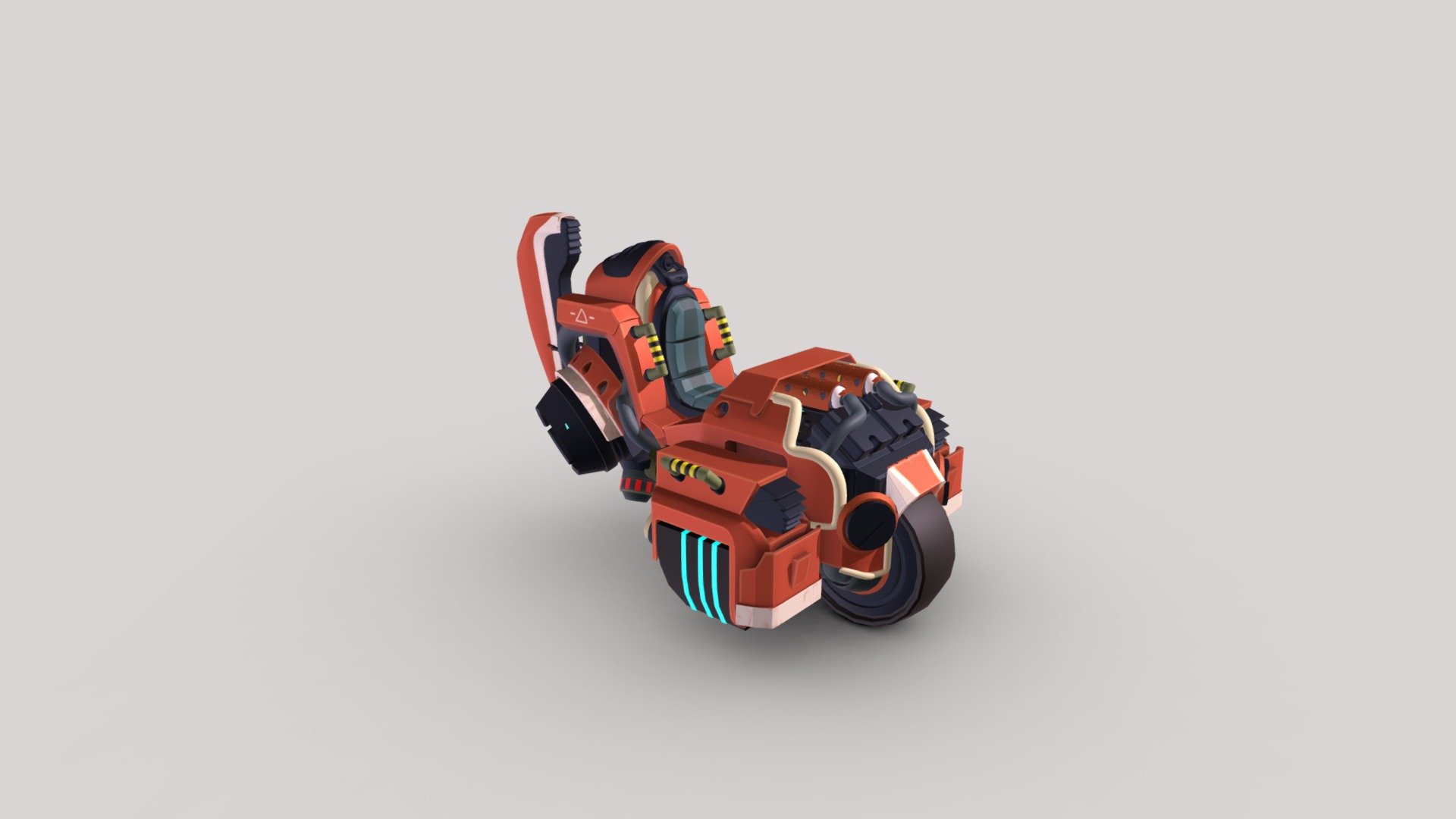 Sci-Fi Bike - 3D model by DAVIDE (@dadedidit) [34556b5] - Sketchfab