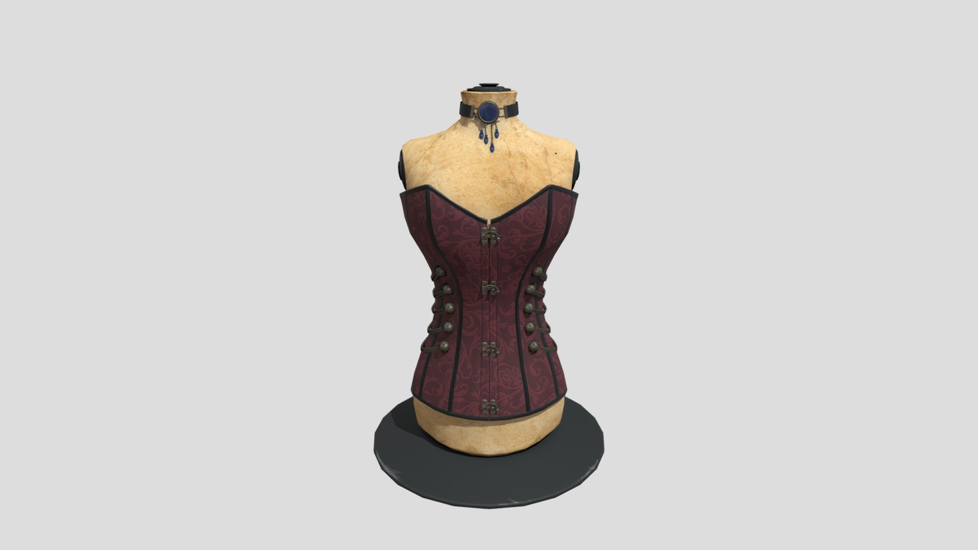 Corset - glTF-Sample-Models from Khronos Group - 3D model by idrits ...