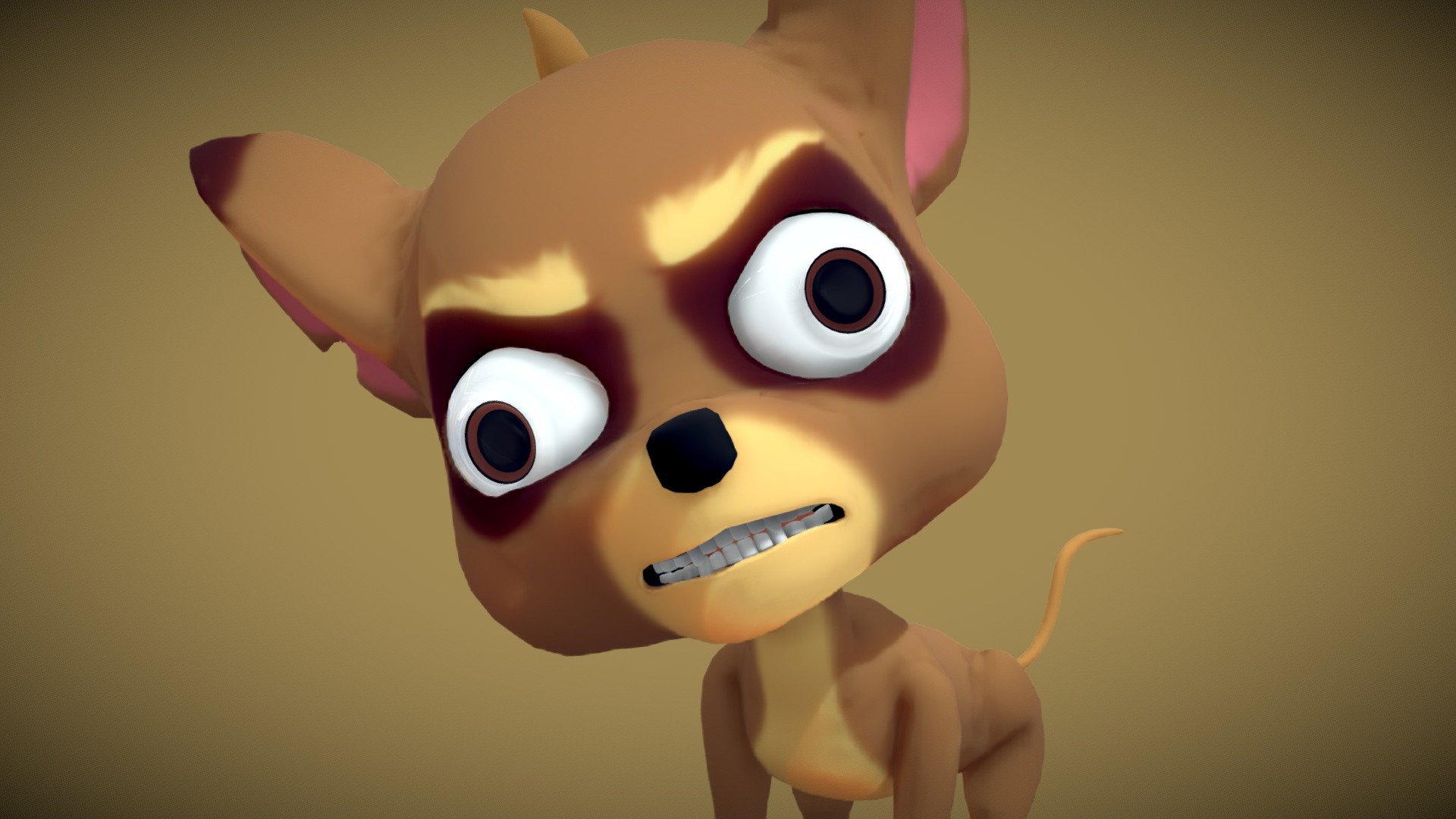 Twitchy - 100 Percent Wolf - Download Free 3D model by Jacob Quintana ...