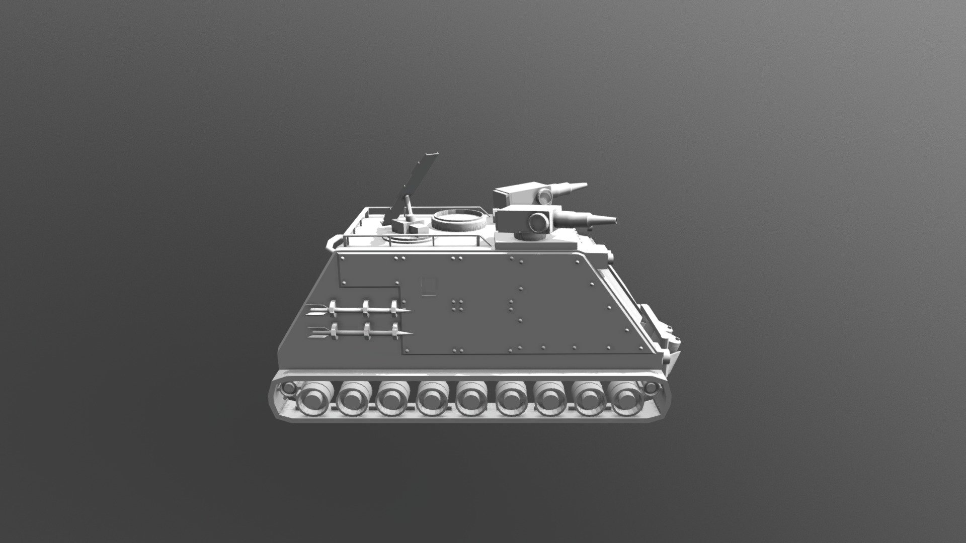 Low Poly Tank - 3D model by William.Steele [3458038] - Sketchfab