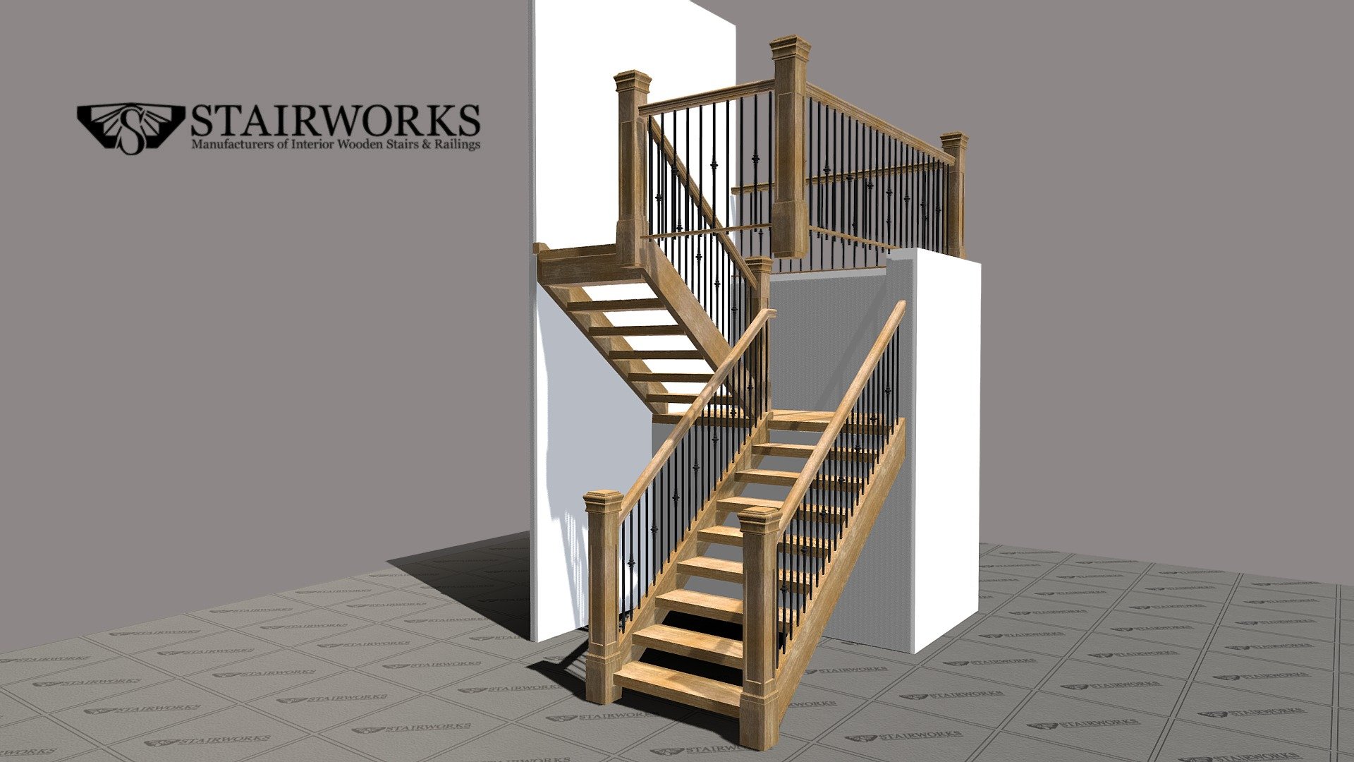 3 SEASONS_LOT 10-125 PARKER_STAIR_DESIGN - 3D model by STW (@scottu ...