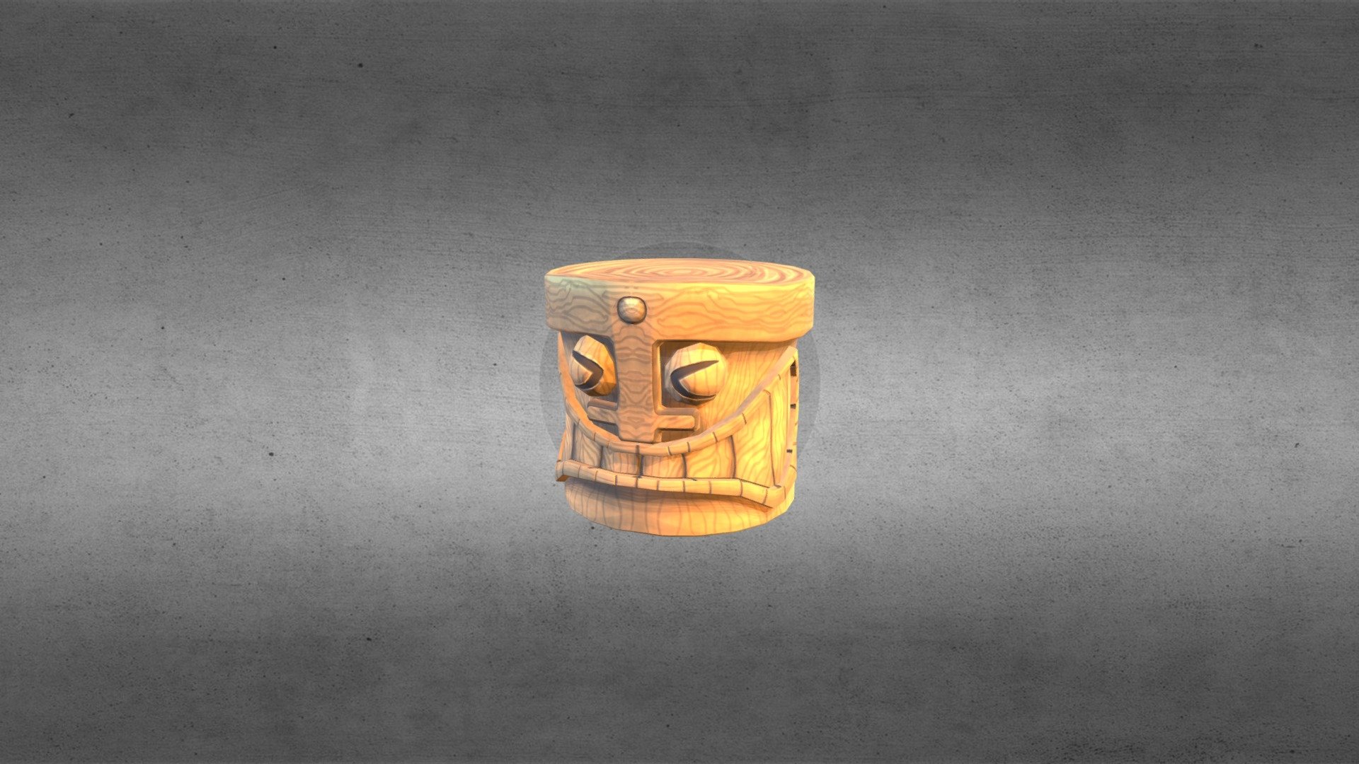 Stylized Small Tiki Model - 3D model by Lisartino [3459f53] - Sketchfab