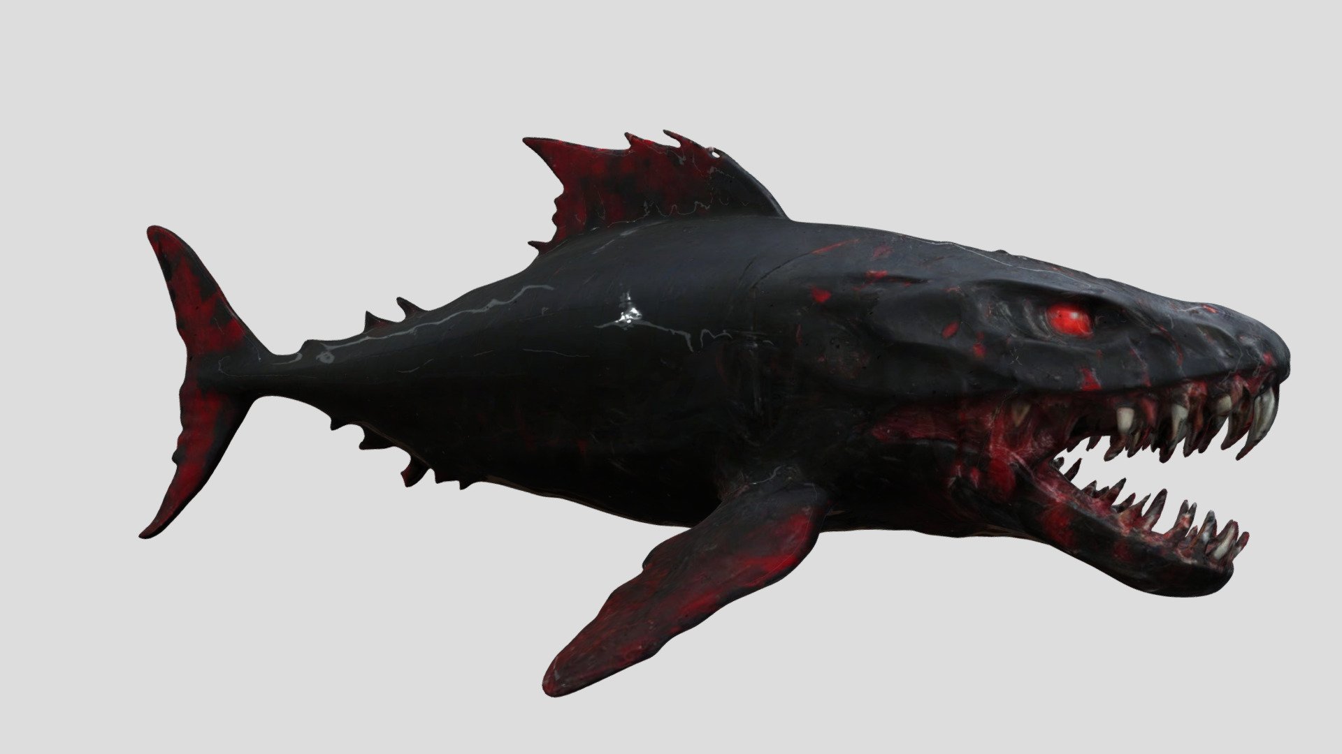 Bloodfin Leviathan - fish - Download Free 3D model by Brian Trepanier ...