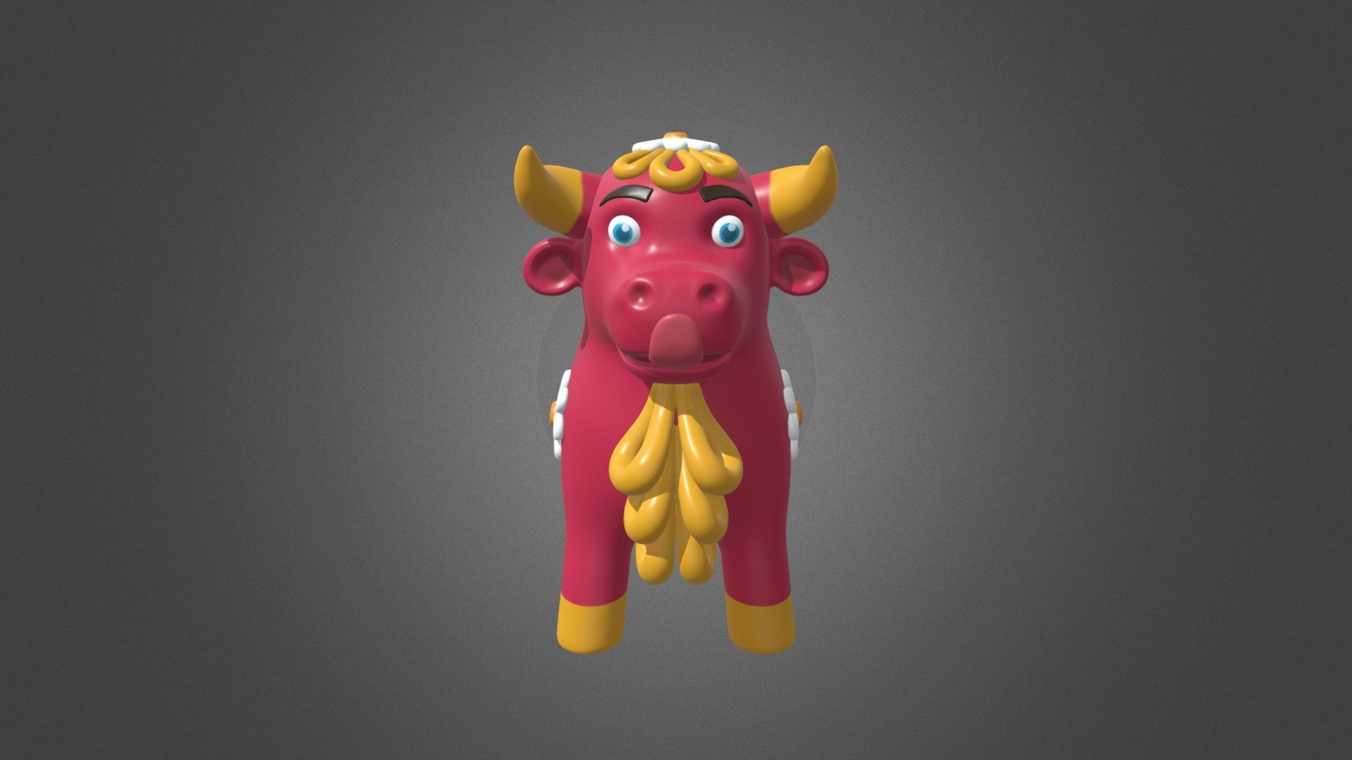 Torito de Pucará - 3D model by Carlos Remachez (@carlos_remachez ...
