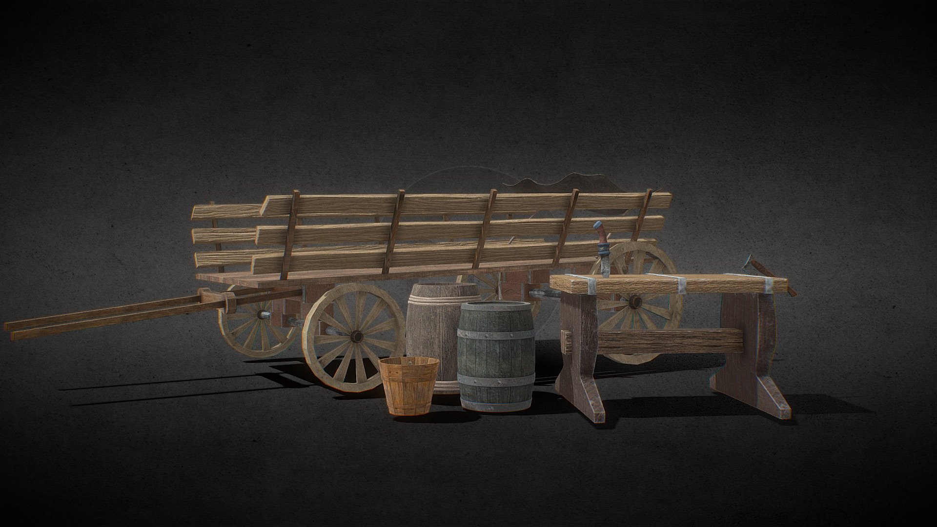 MEDIEVAL ASSET PACK GAME READY - Buy Royalty Free 3D model by YASH ...