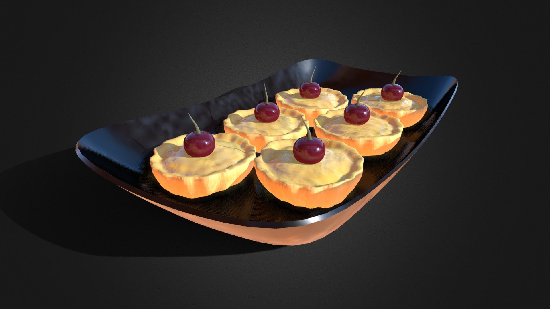 Pie Susu / Milk Pie | Sketchfab Weekly Challenge - Download Free 3D ...