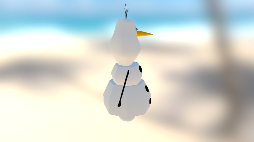 Olaf Paper Craft - 3D model by lorec3q [345c5dd] - Sketchfab