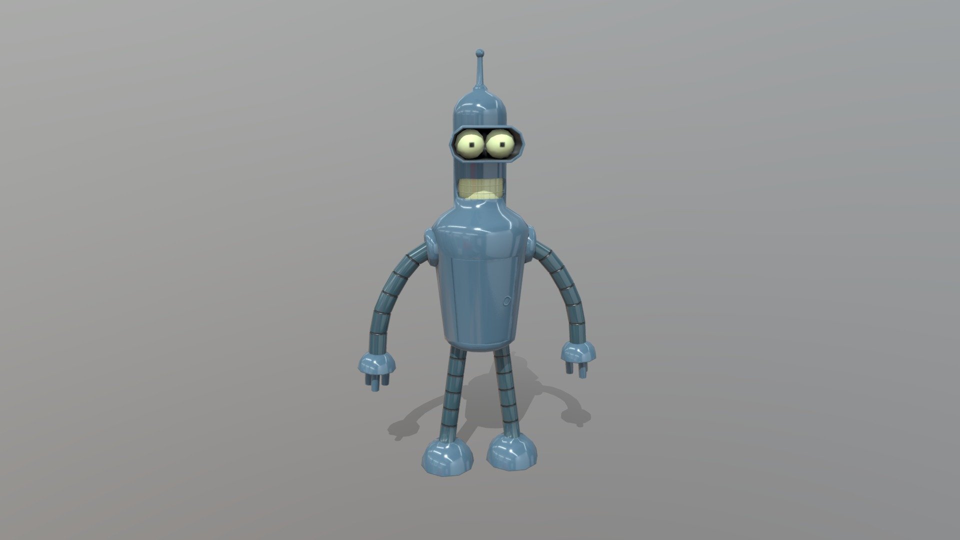 Bender - 3D model by lucas.amorim [345f61d] - Sketchfab