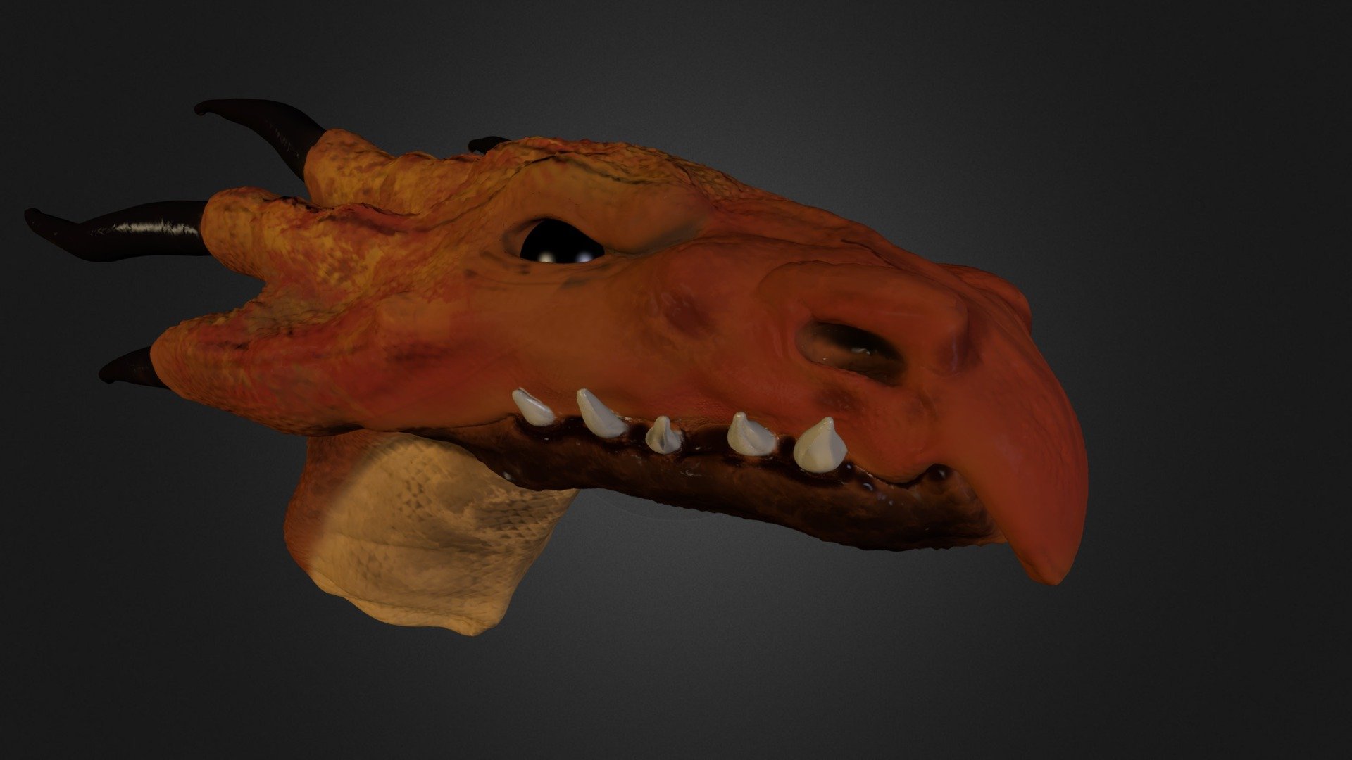 Red Dragon - 3D model by ninj4joe [345fe7d] - Sketchfab
