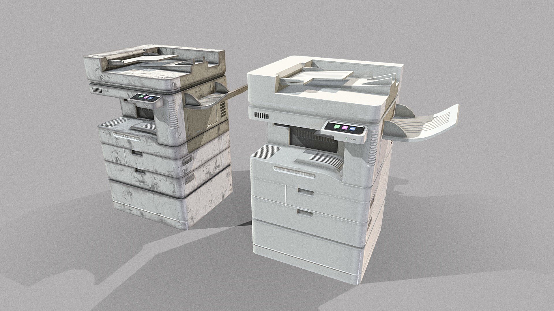 Standing LaserJet printer - Buy Royalty Free 3D model by Sousinho ...