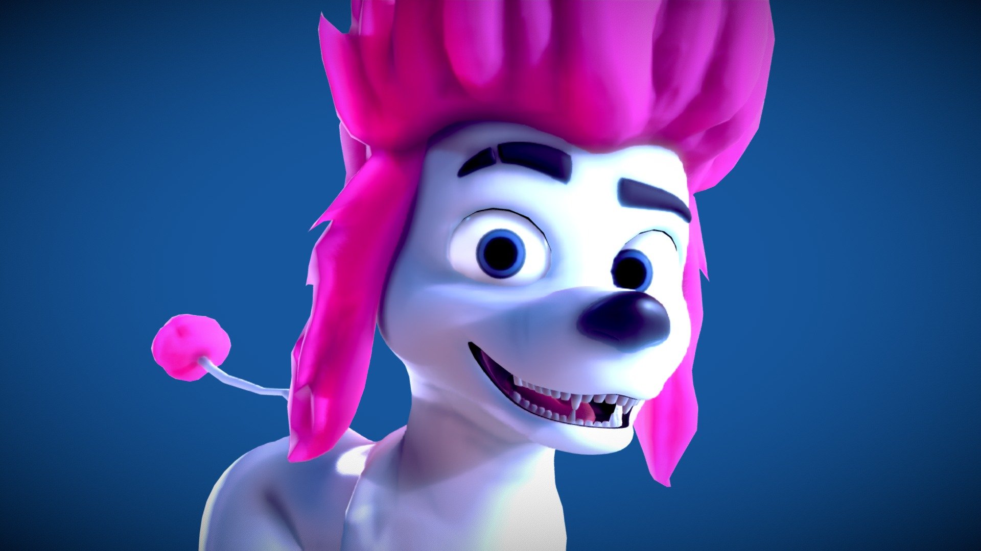 Freddy Lupin (Poodle Form) V2025 - 100% Wolf - Download Free 3D model ...