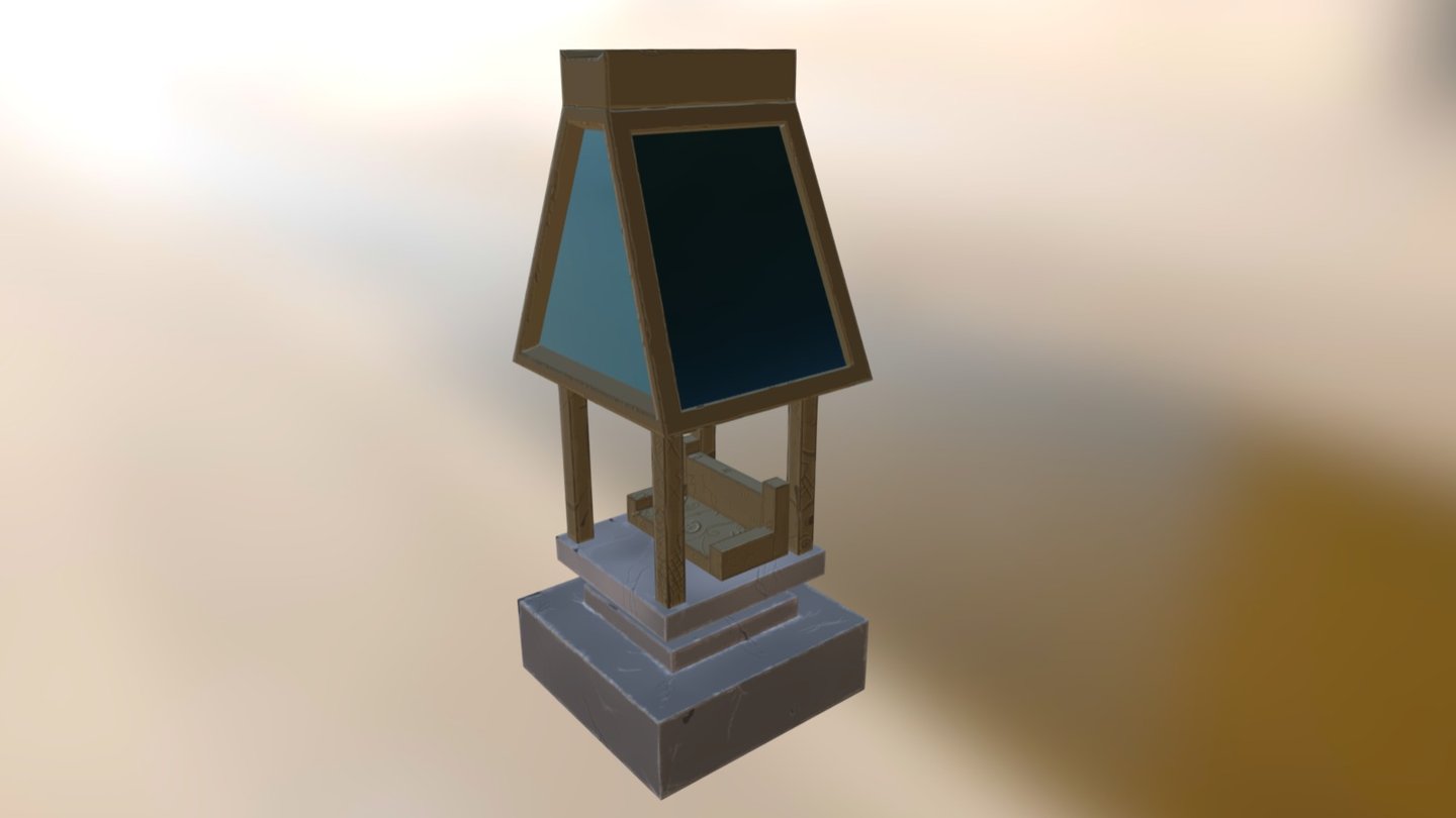 Temple elevated throne - Download Free 3D model by IzzyScarlet [346239c ...