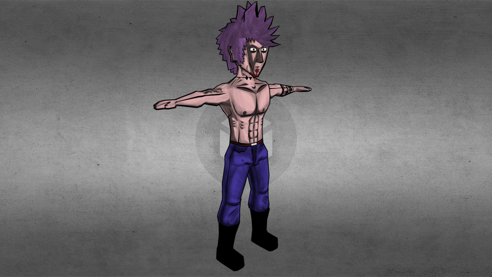 Dan Final Outline - 3D model by gorroviejo [3464082] - Sketchfab