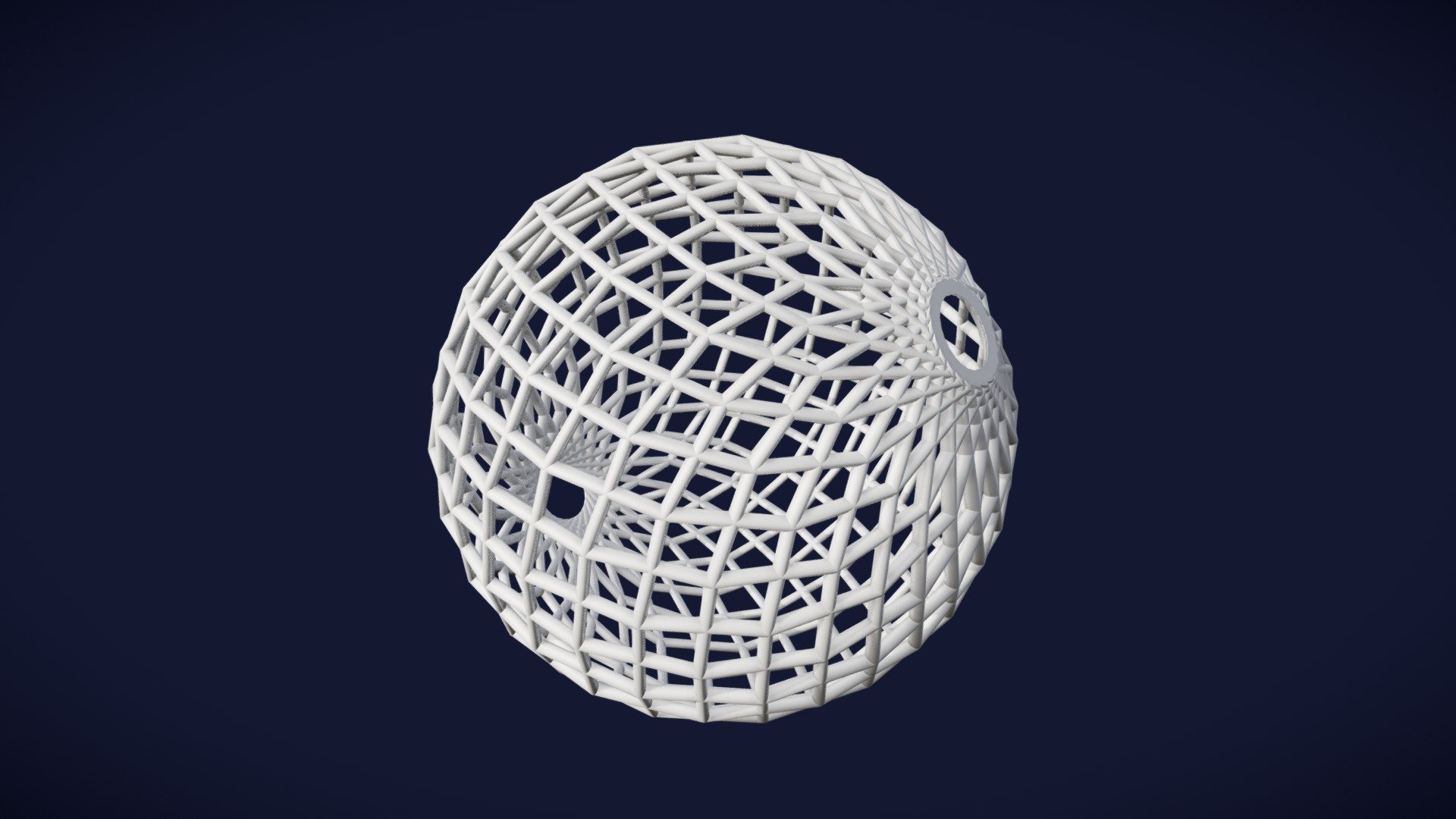Abstract Geometric Sphere - Download Free 3D model by Tahsin Ridwan ...