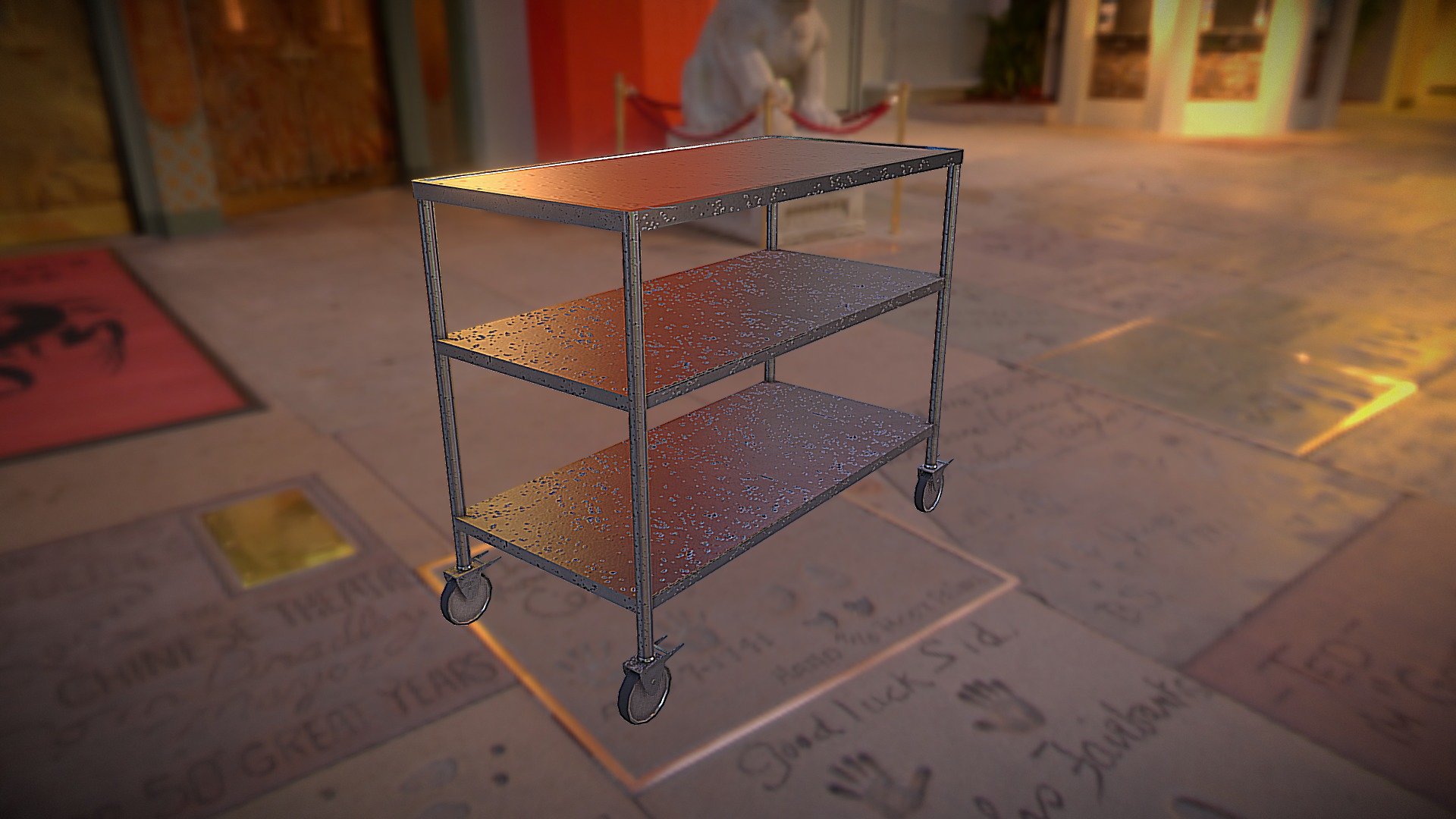 Trolley - 3D model by cosmoporter [3464e7c] - Sketchfab