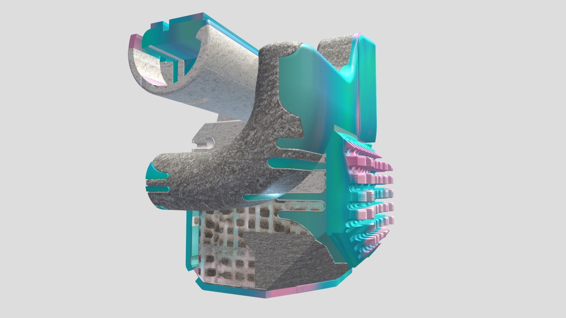 Composite Model_Textured_Colored_5 - Download Free 3D model by ...