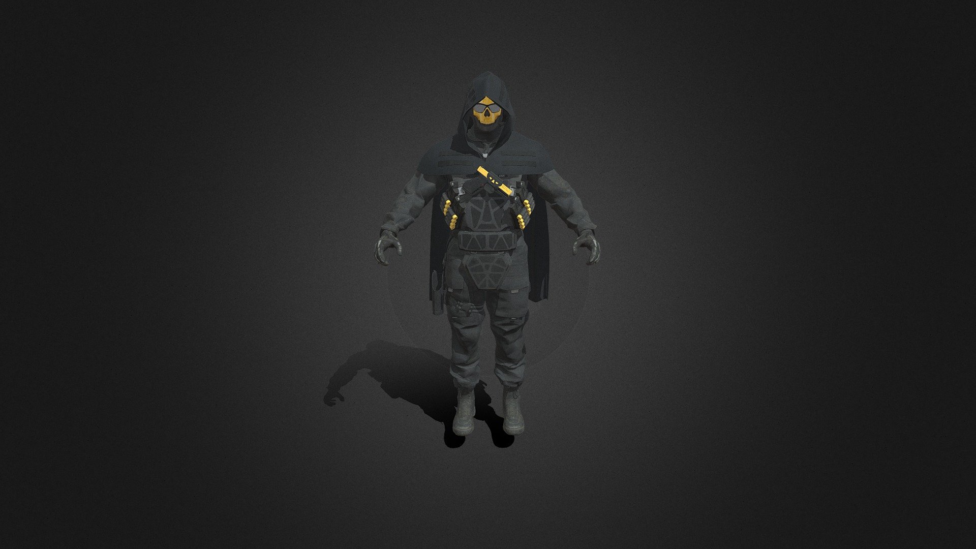 Ghost Gilded Reaper - Download Free 3D model by Ghost73 (@Ghost73_2 ...