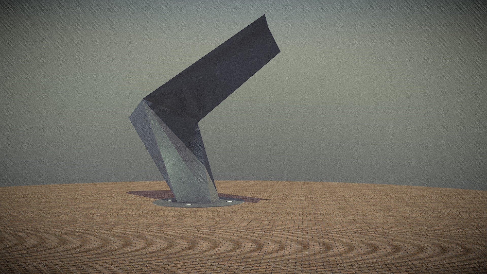 Street Art falling edge - Download Free 3D model by TRYFIELD [346834c ...