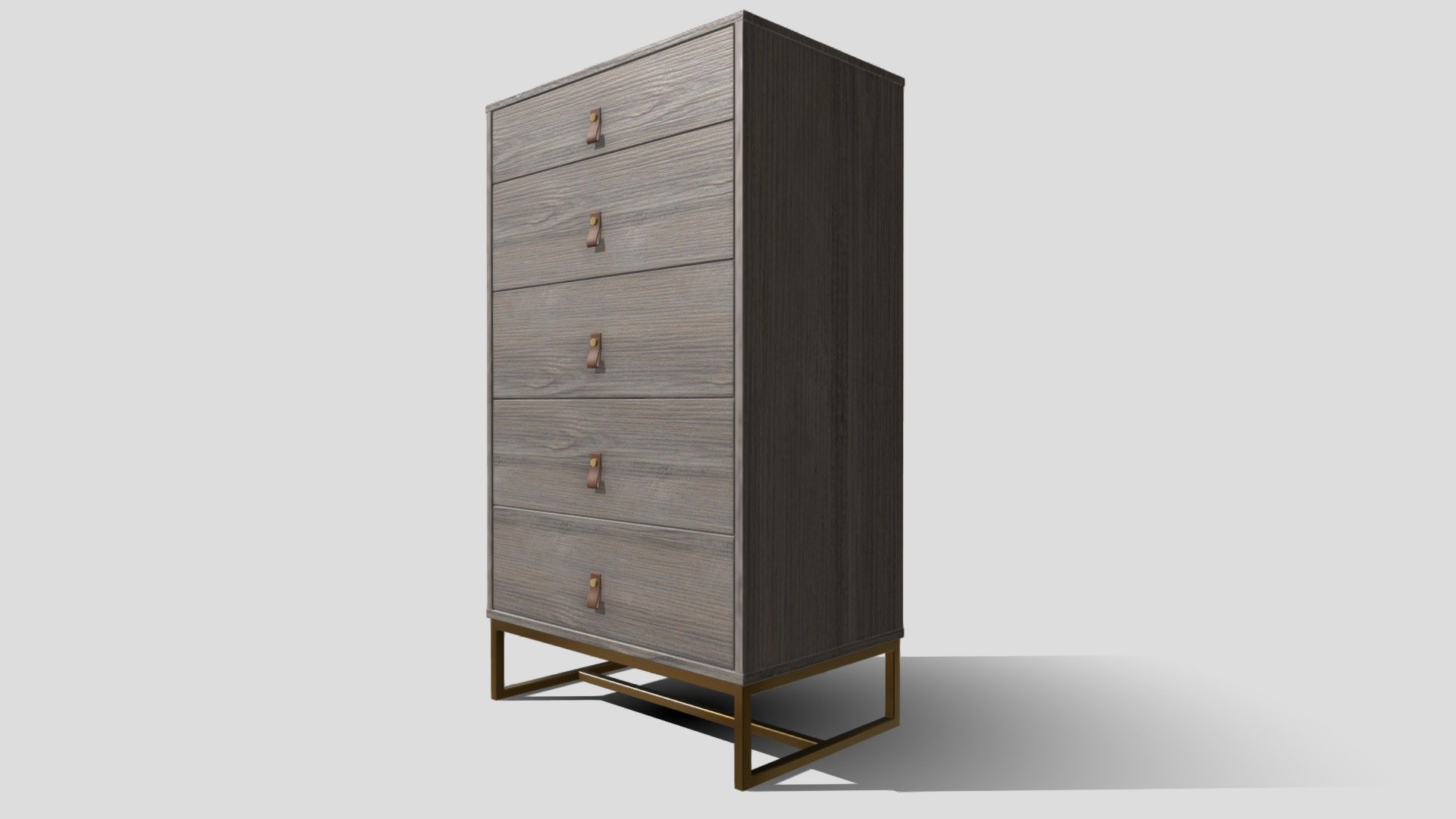 Iridium - Nosara Linear - Chest Of Drawers - 3D model by trendforward ...
