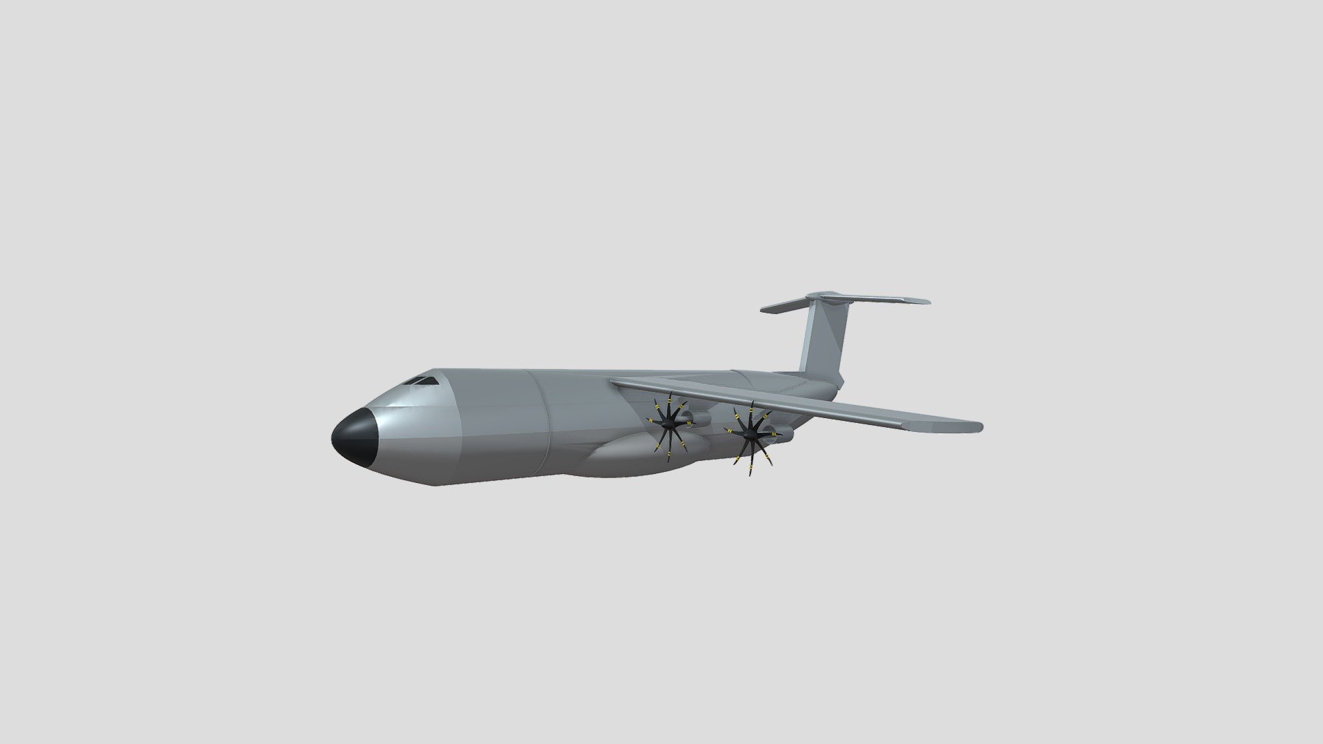 Airbus A400M Atlas - Download Free 3D model by Spark_Customs [3469fd0 ...