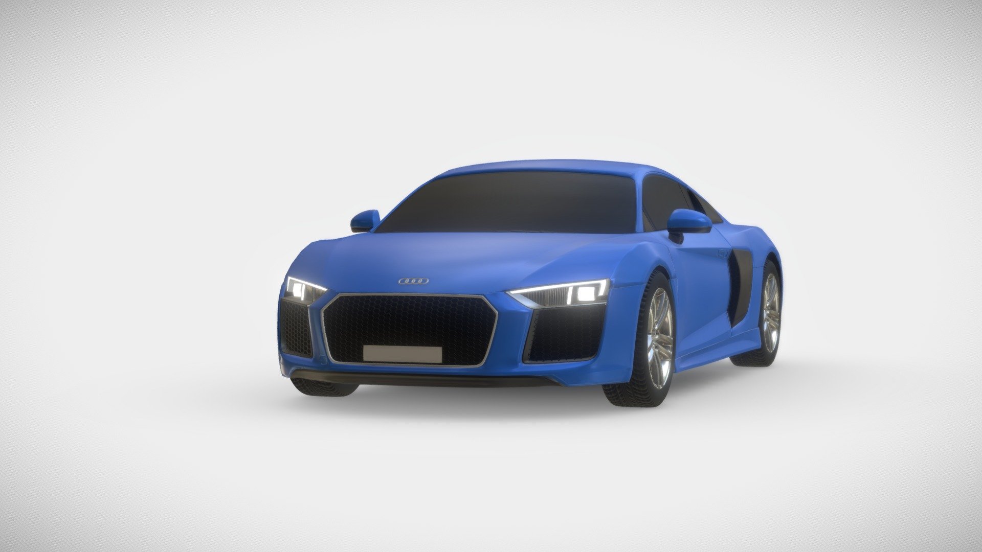 Audi R8 v10 2016 - 3D model by Ahmet Salih (@ahmetsalih13) [346c0a6 ...