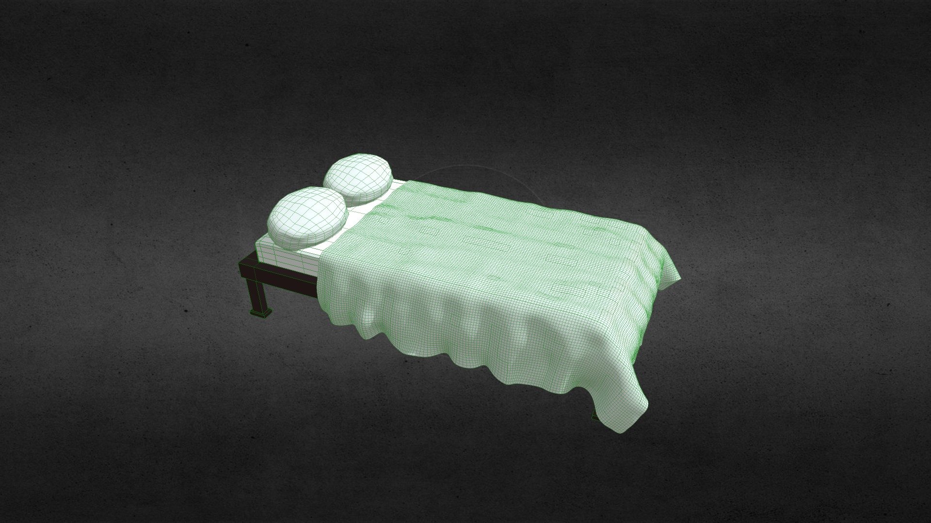 3D Bed - Download Free 3D model by NadanyB [346c738] - Sketchfab