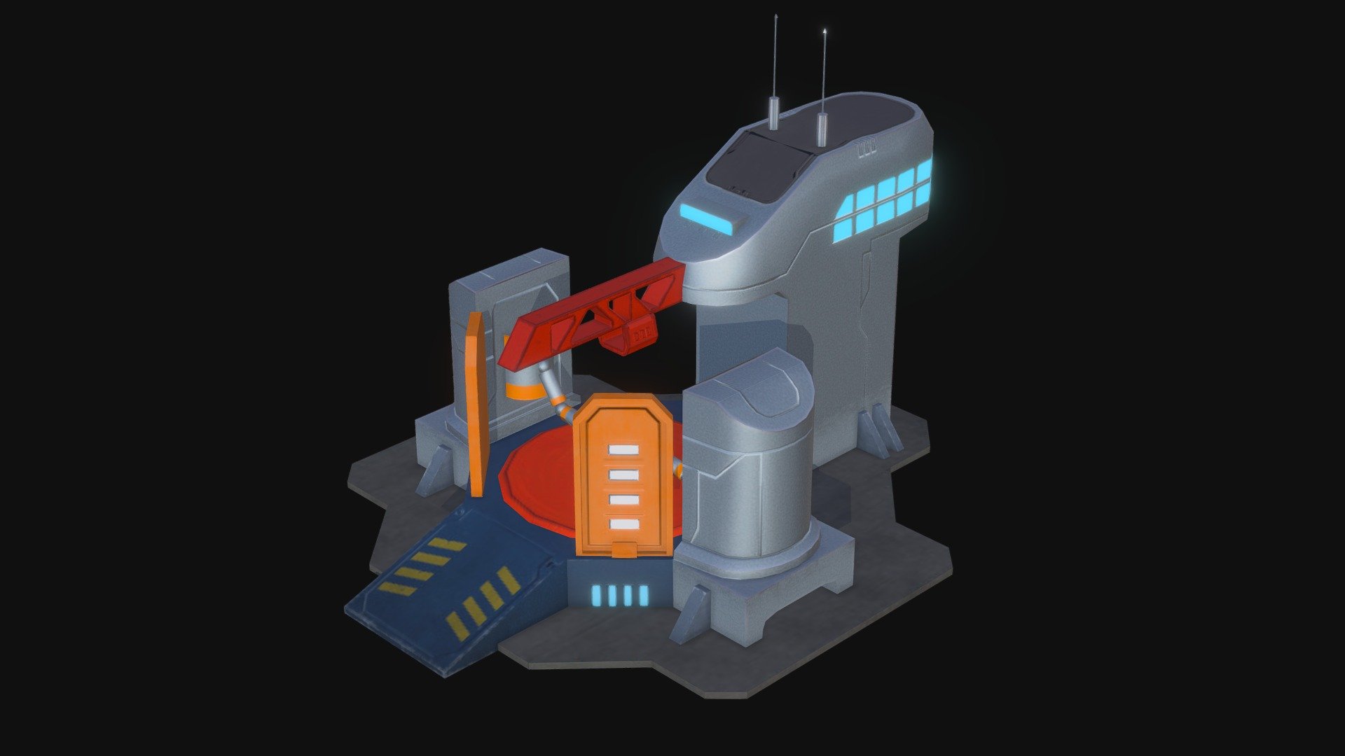 Tech Facility - 3D model by Skipper1284 [346cb71] - Sketchfab