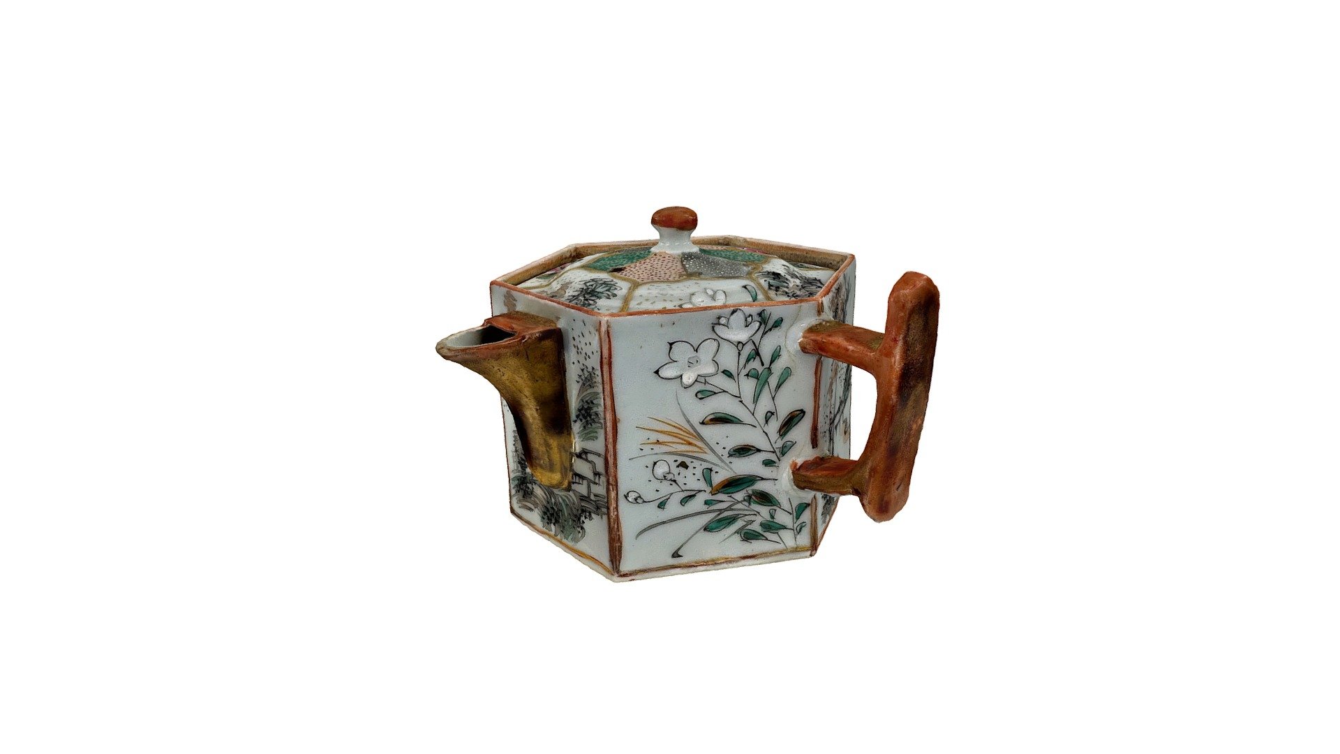 Teapot - 3D model by Queen Victoria Museum and Art Gallery (QVMAG ...