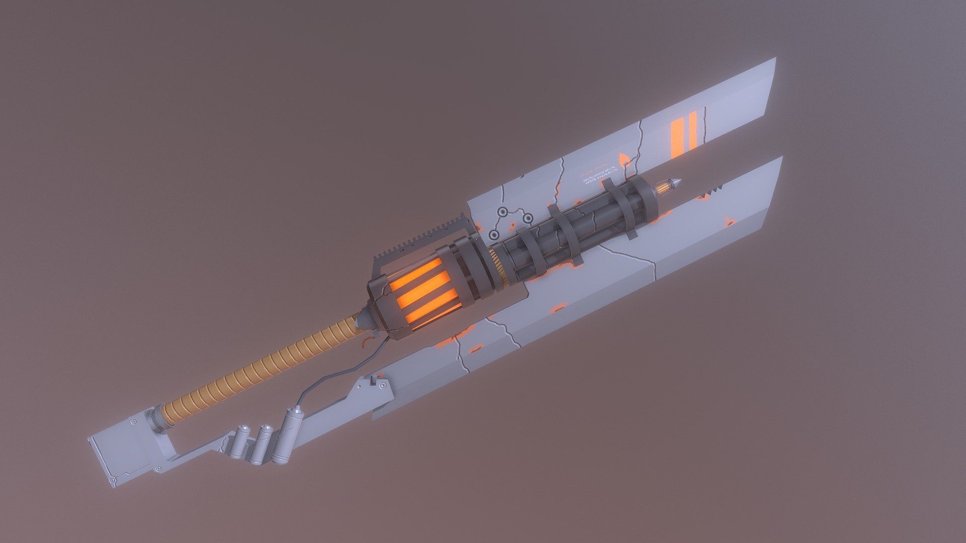 Harpoon Sword/Gun - 3D model by Gabriel (@outlawblaze) [346dab7 ...