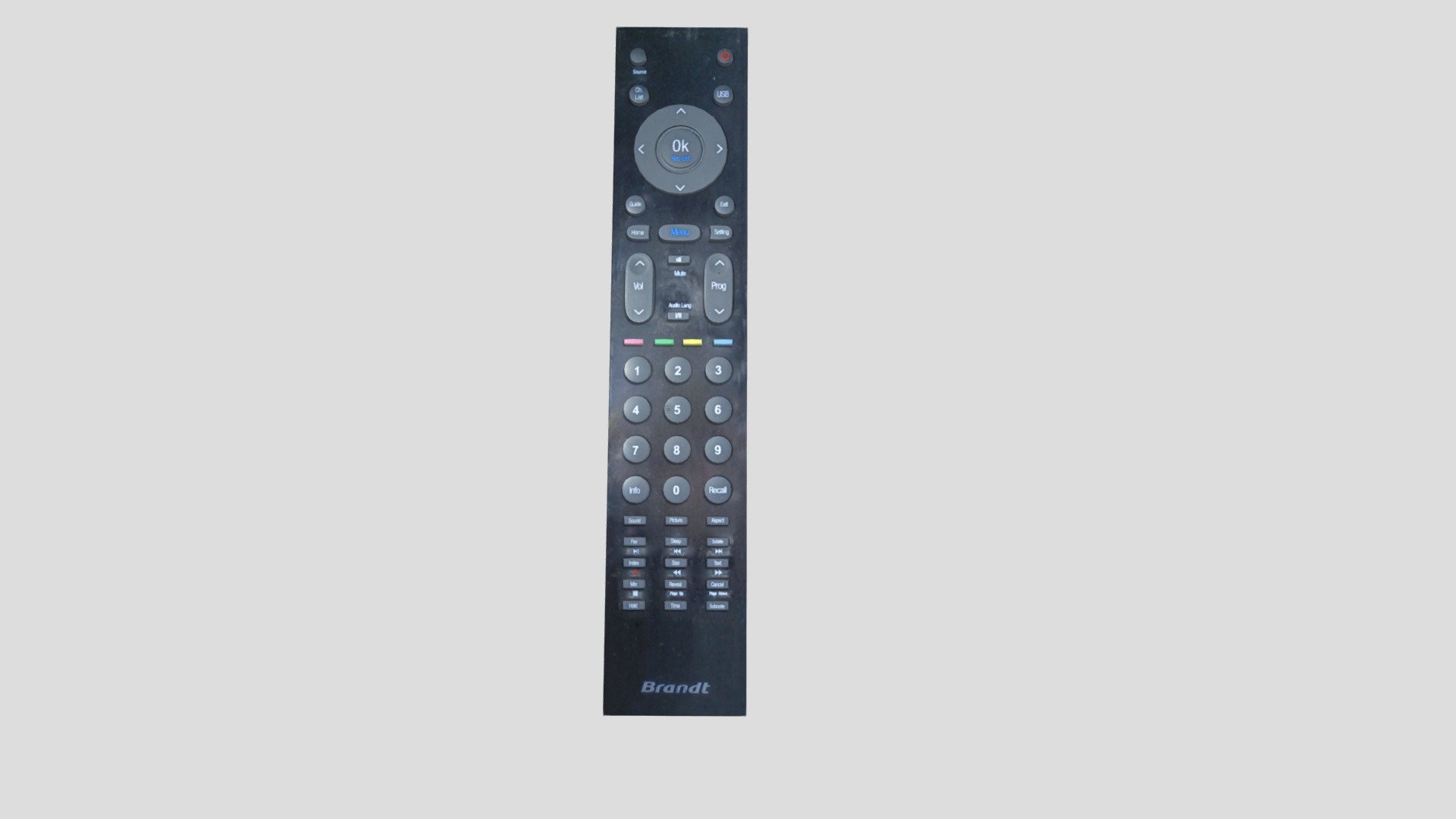 Brandt Remote - 3D model by Yacine Djillali (@YacineGFX) [346ed1d] - Sketchfab