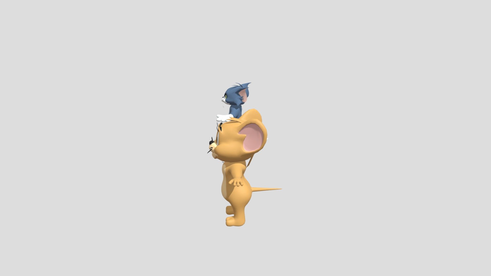 Tom And Jerry - Download Free 3D model by opboii302 [346f110] - Sketchfab