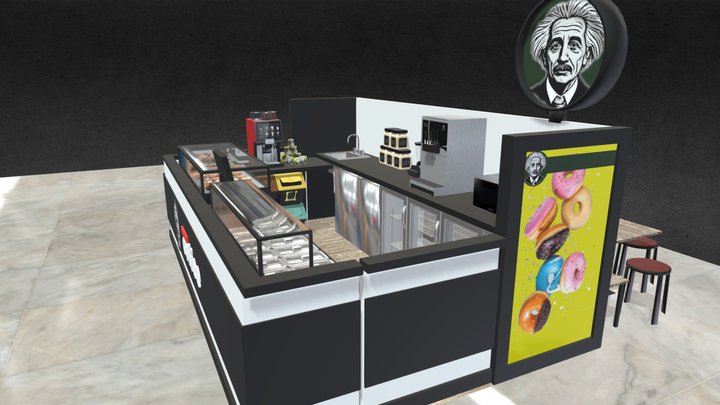 Cafeteria 3D models - Sketchfab