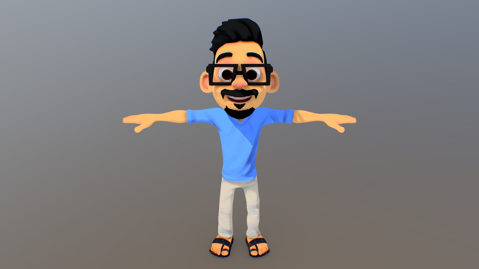 Male character - Buy Royalty Free 3D model by Robin Art FX ...