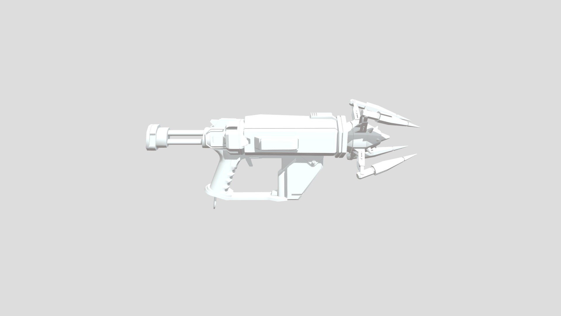 Low_ Poly_Gun - 3D model by wilzzz [3472c12] - Sketchfab