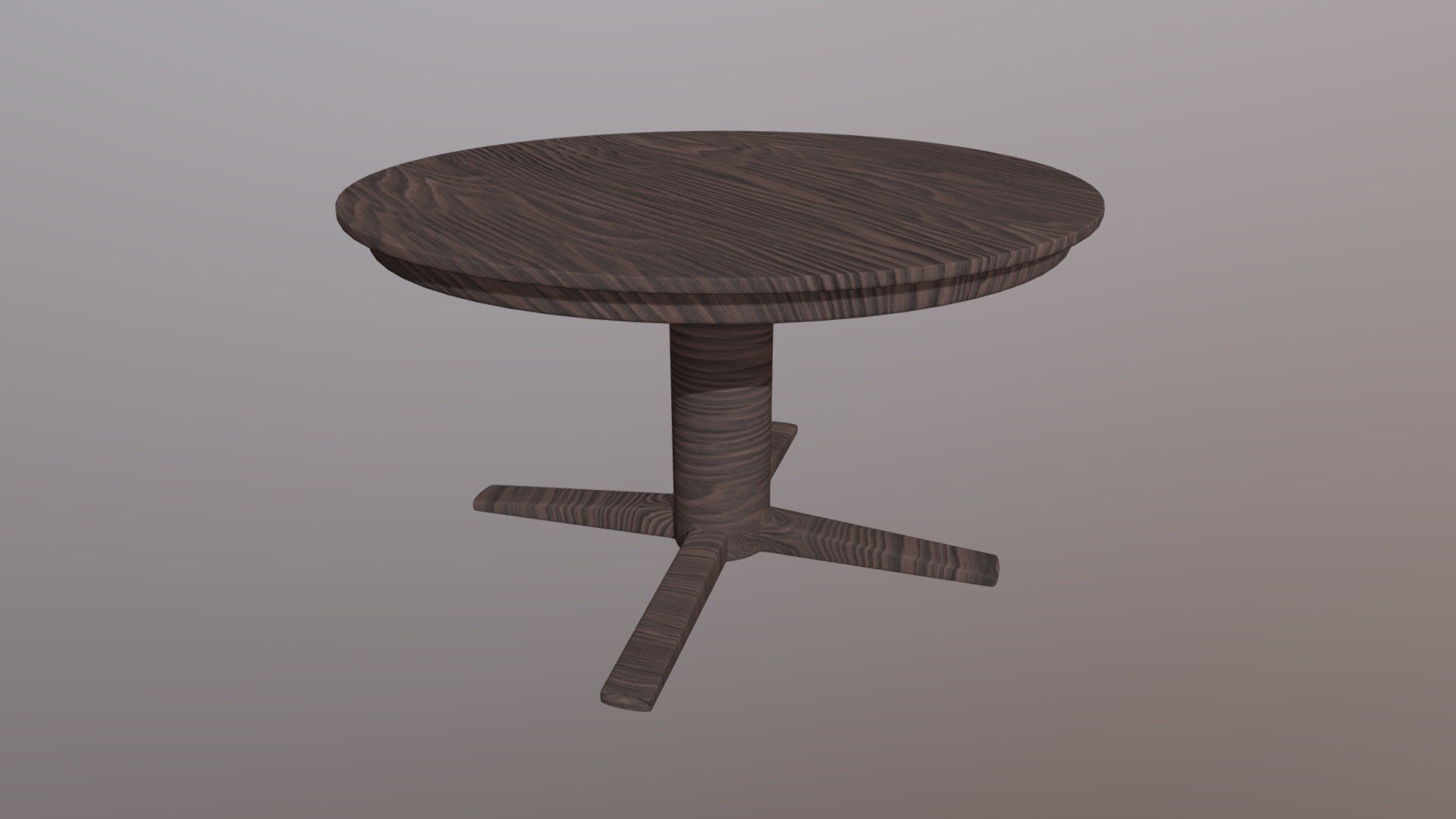 Round table - Download Free 3D model by CheBe (@che_be) [3473035 ...
