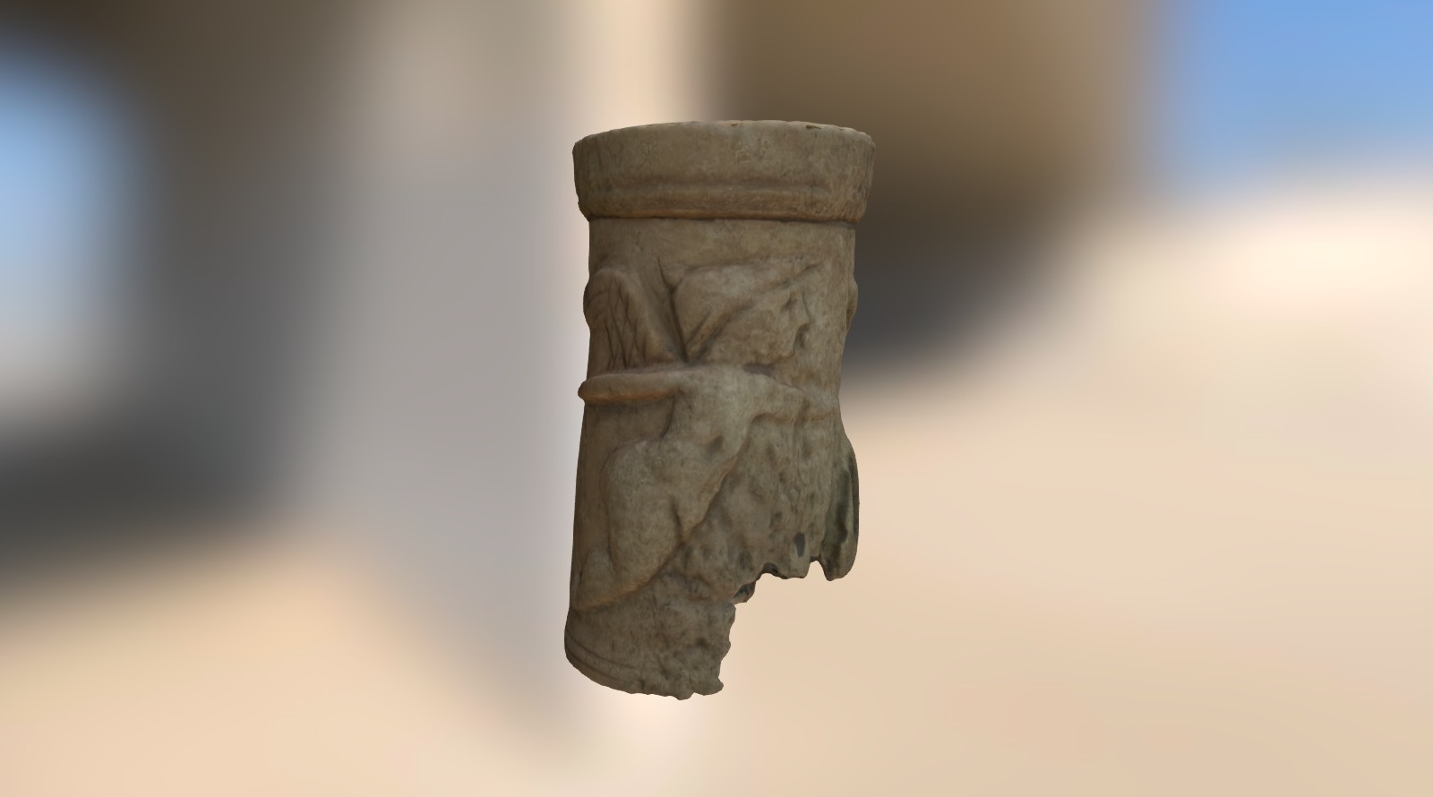 Bone pyxis with presentation of Eros - 3D model by Balkan Heritage ...