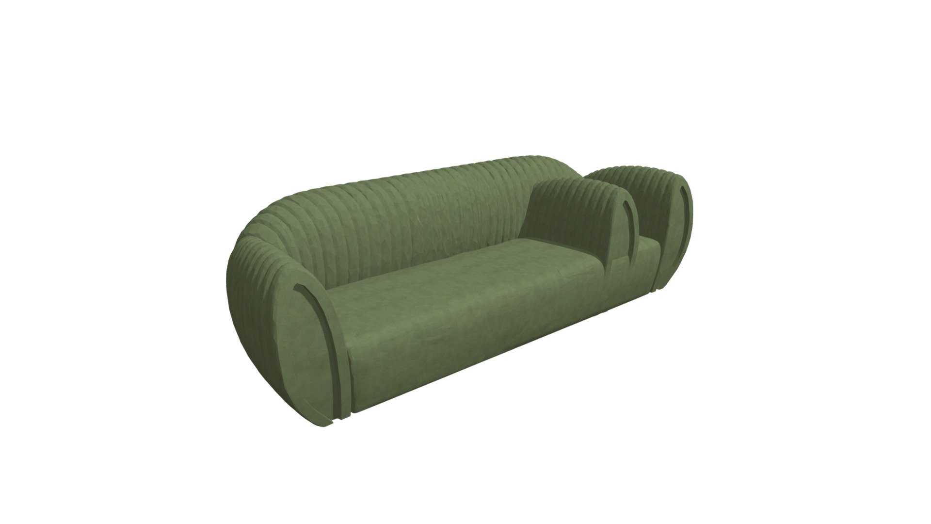 SOFA SHELL ESTUDIO BOLA AGAVE CASA - Download Free 3D model by Grupo ...