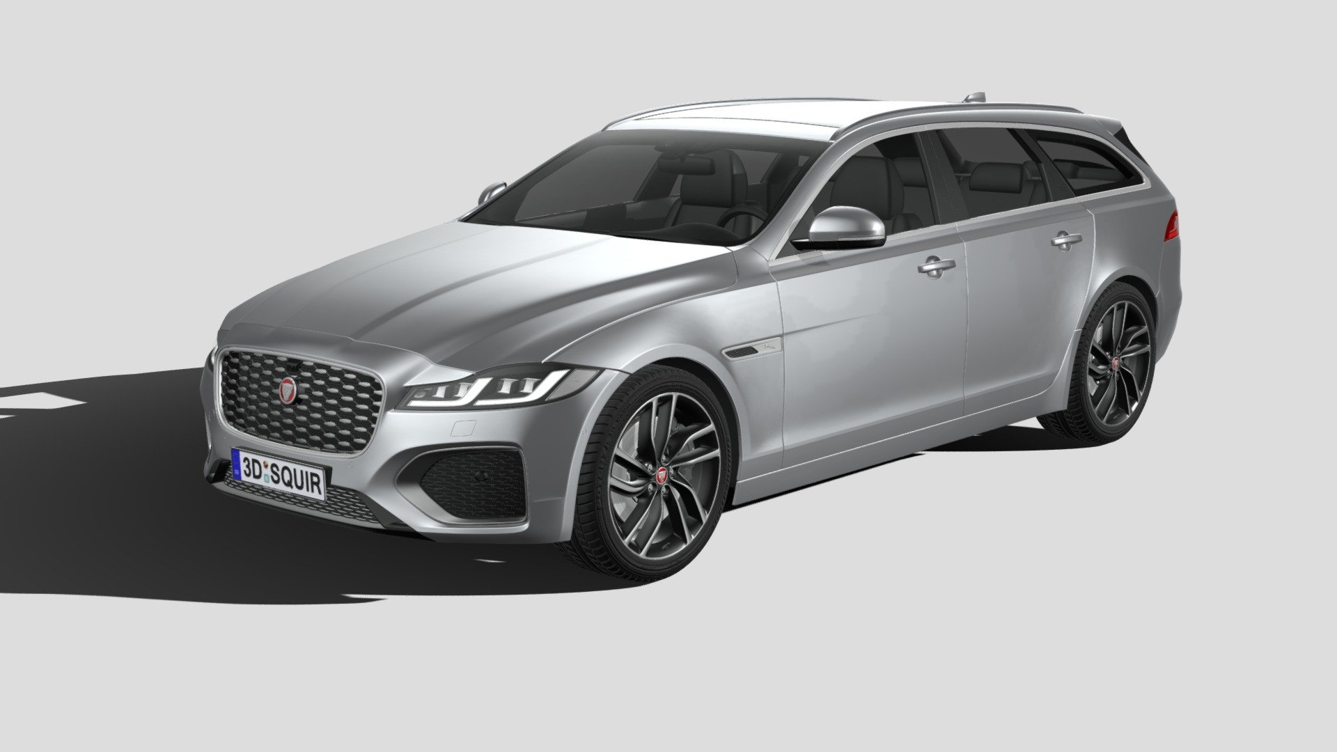 Jaguar XF Wagon 2021 - Buy Royalty Free 3D model by SQUIR3D [34782a0 ...