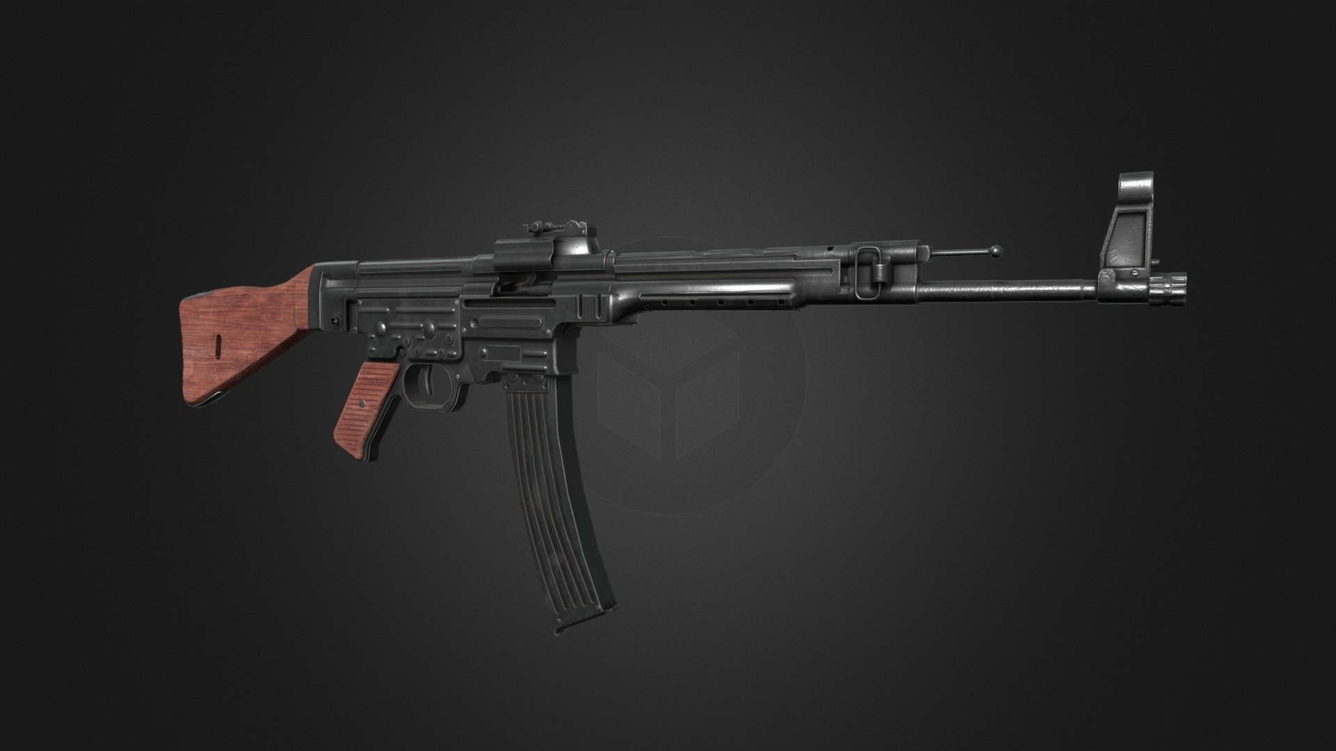 Game Ready STG 44 (Sturmgewehr) - 3D model by onurerdemart [347996a ...