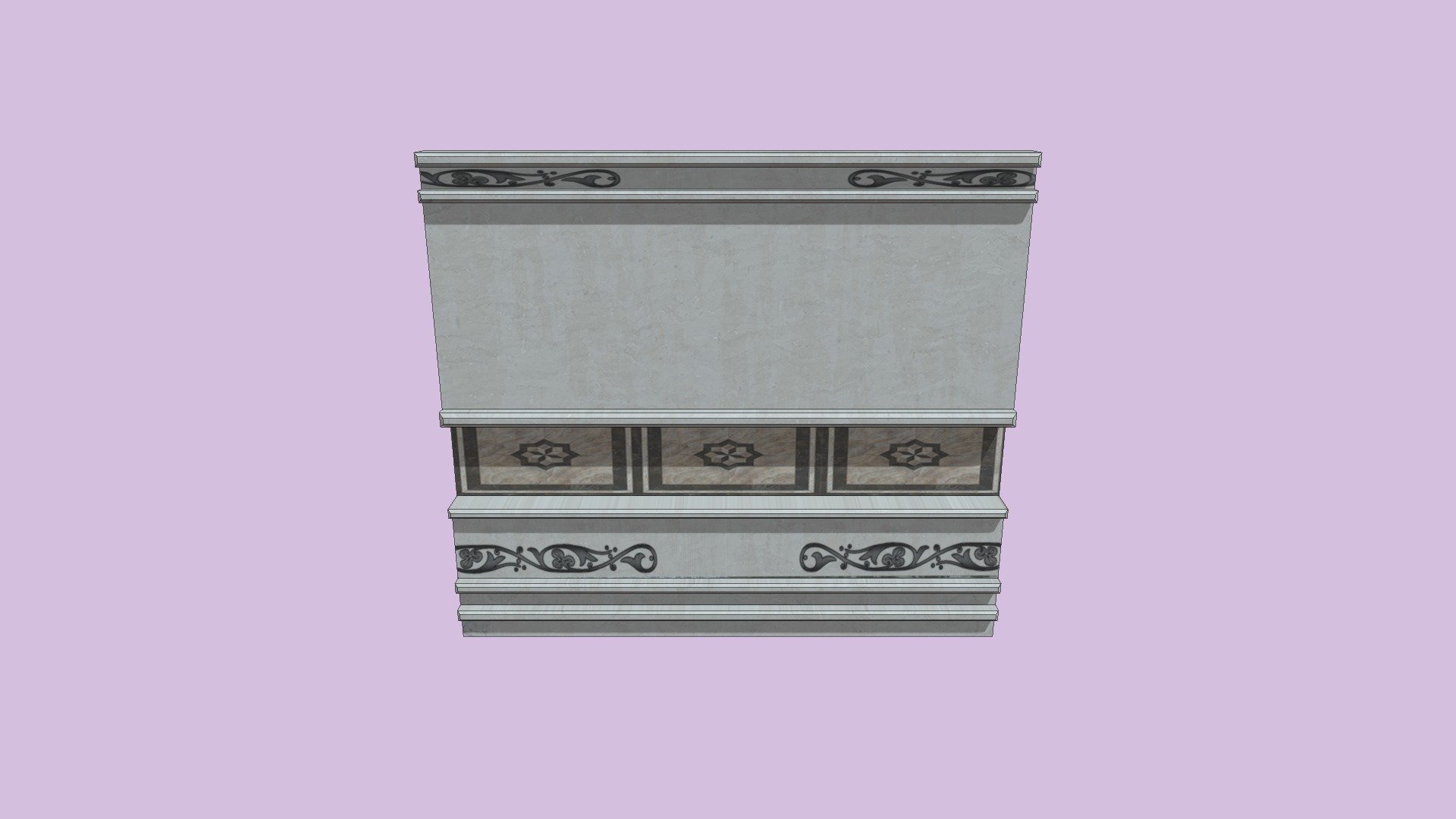 wall for a project - 3D model by jenniferociana [347ae0a] - Sketchfab