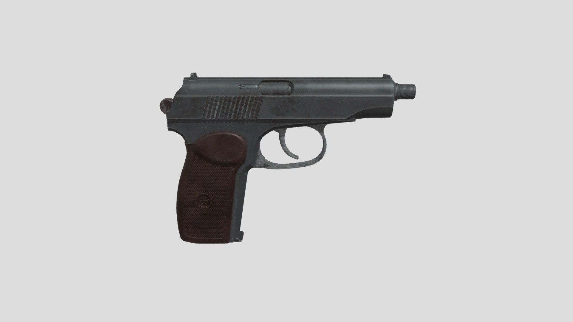 Makarov. Free Highpolly model. Game ready asset. - Download Free 3D ...