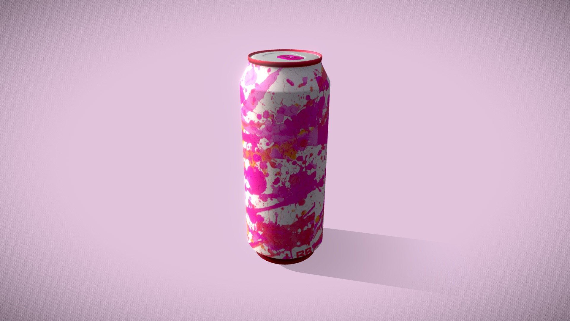 SPLATTER CAN - 3D model by brookebarrett [347c1be] - Sketchfab