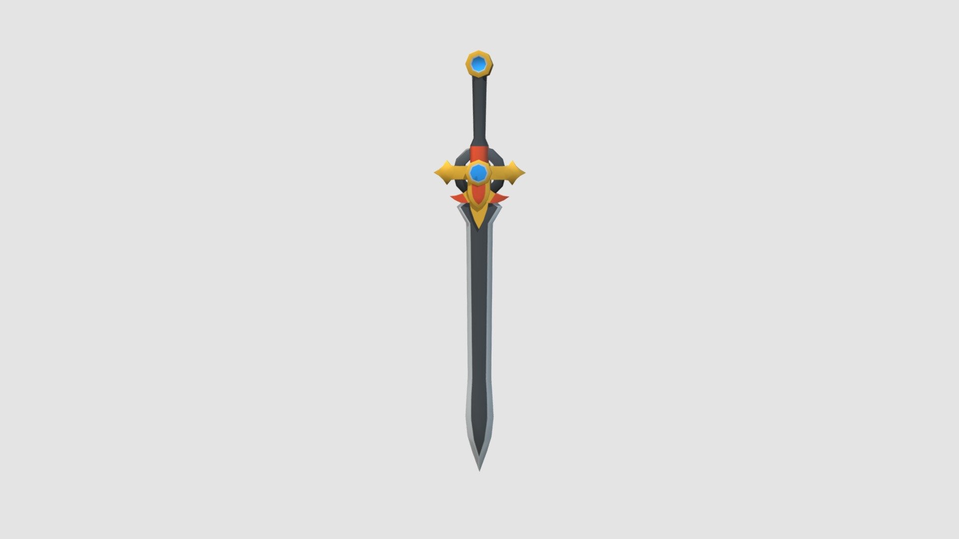 Game Sword 3D Model - Download Free 3D model by Ghulam Abbas (@Ghulam ...