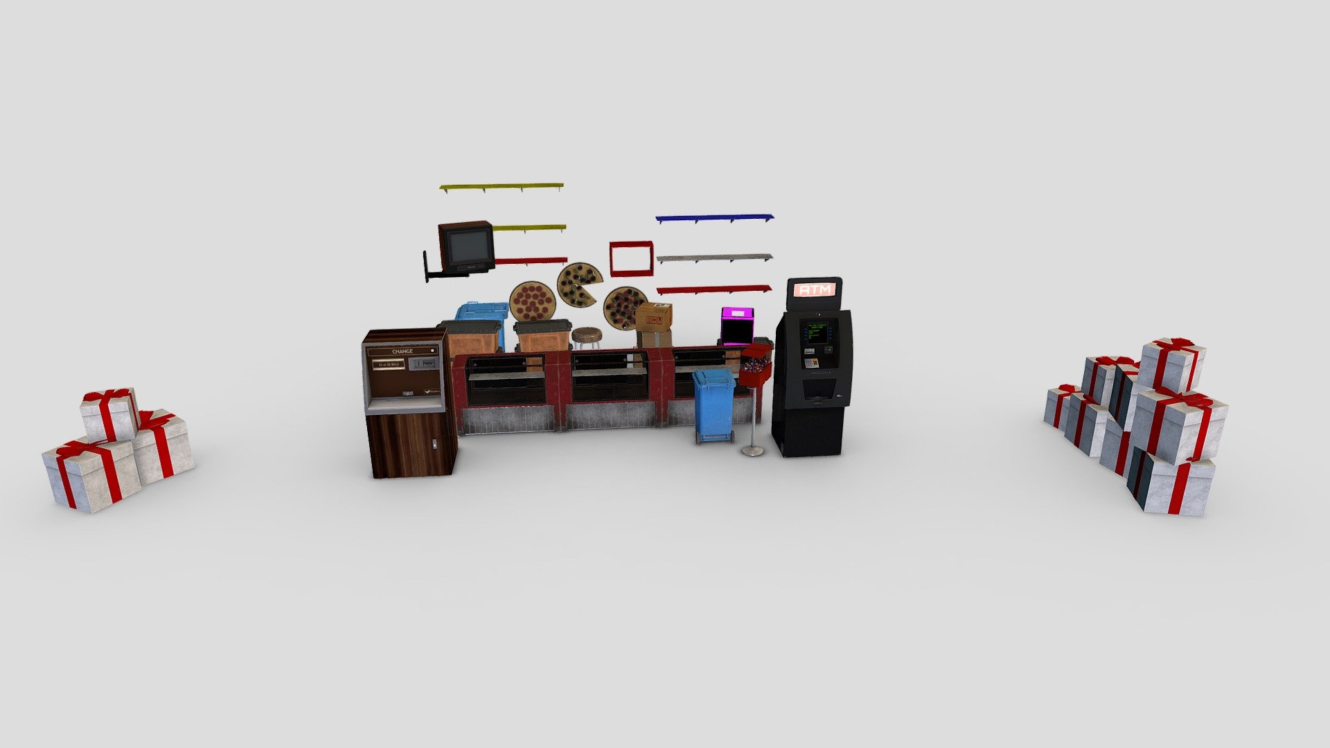 Fnaf Hw Hub Props Part 2 - Download Free 3D model by skylajade69 ...