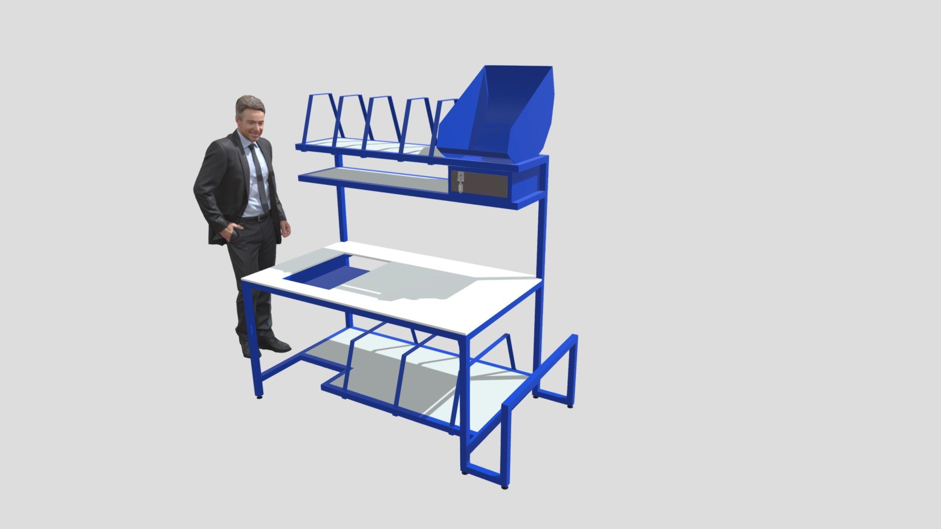 Lightning packaging bench - 3D model by 3D-VIEW (@Jake-norsemandirect ...