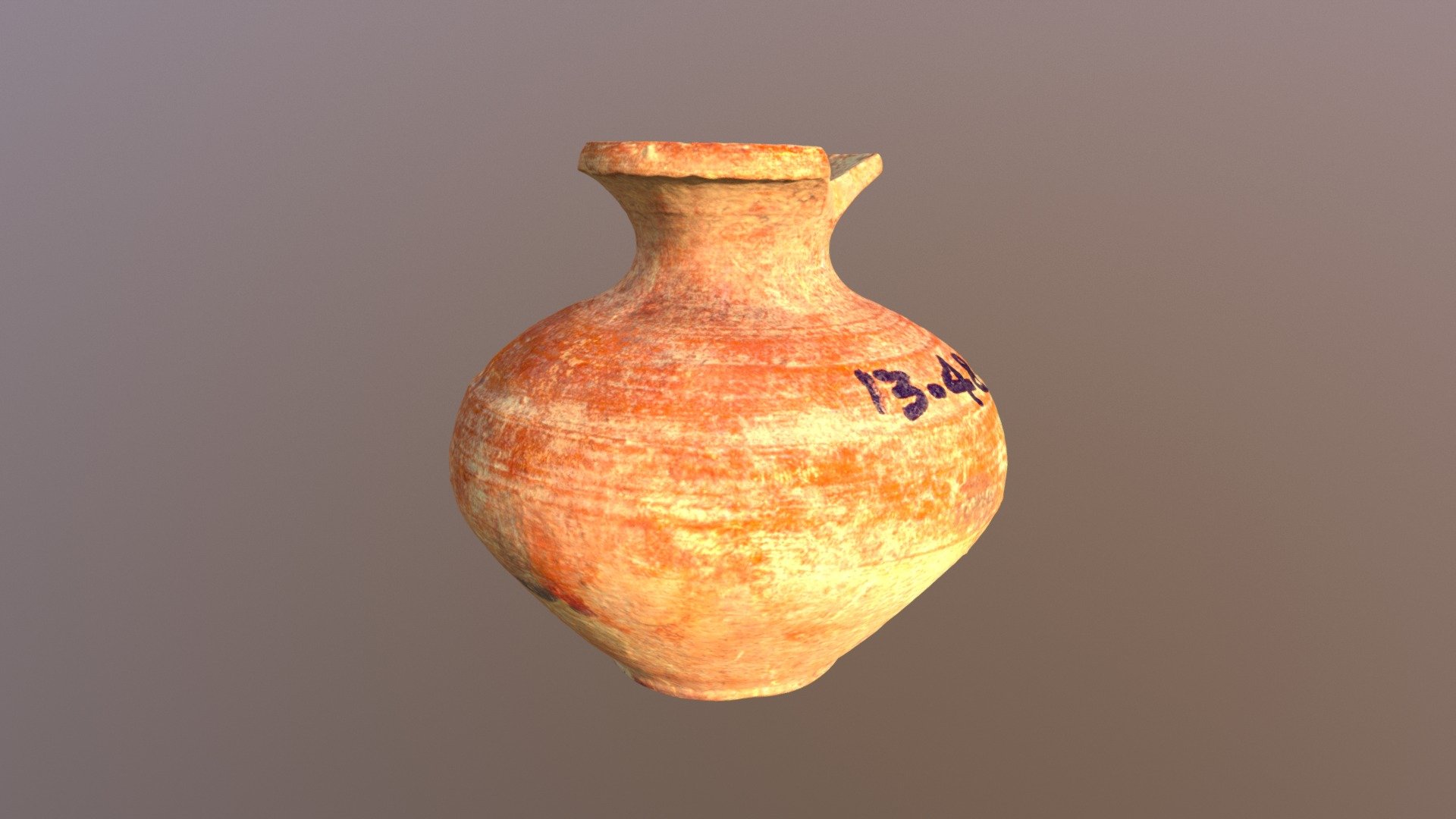 Ceramic Jar (VCU_3D_3580) - Download Free 3D model by Virtual Curation ...